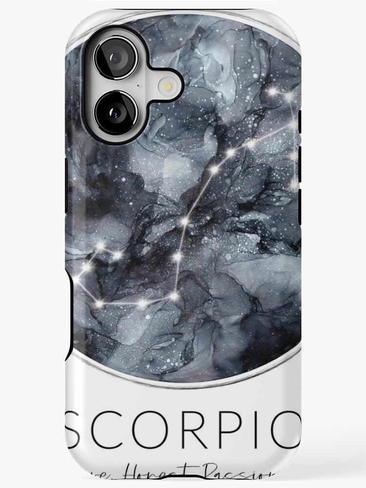 Scorpio Zodiac Moon Constellation Astrology Print For iPhone 11-17 Pro ...