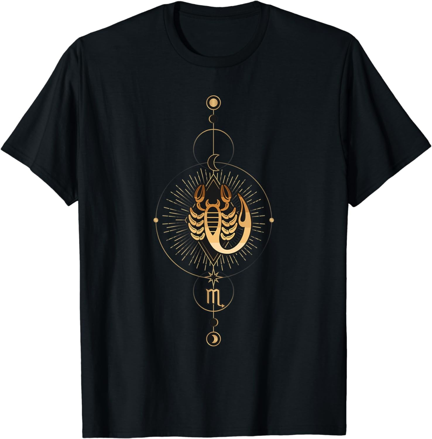Scorpio Zodiac Sign Black History Month Cool BLM Melanin T-Shirt ...