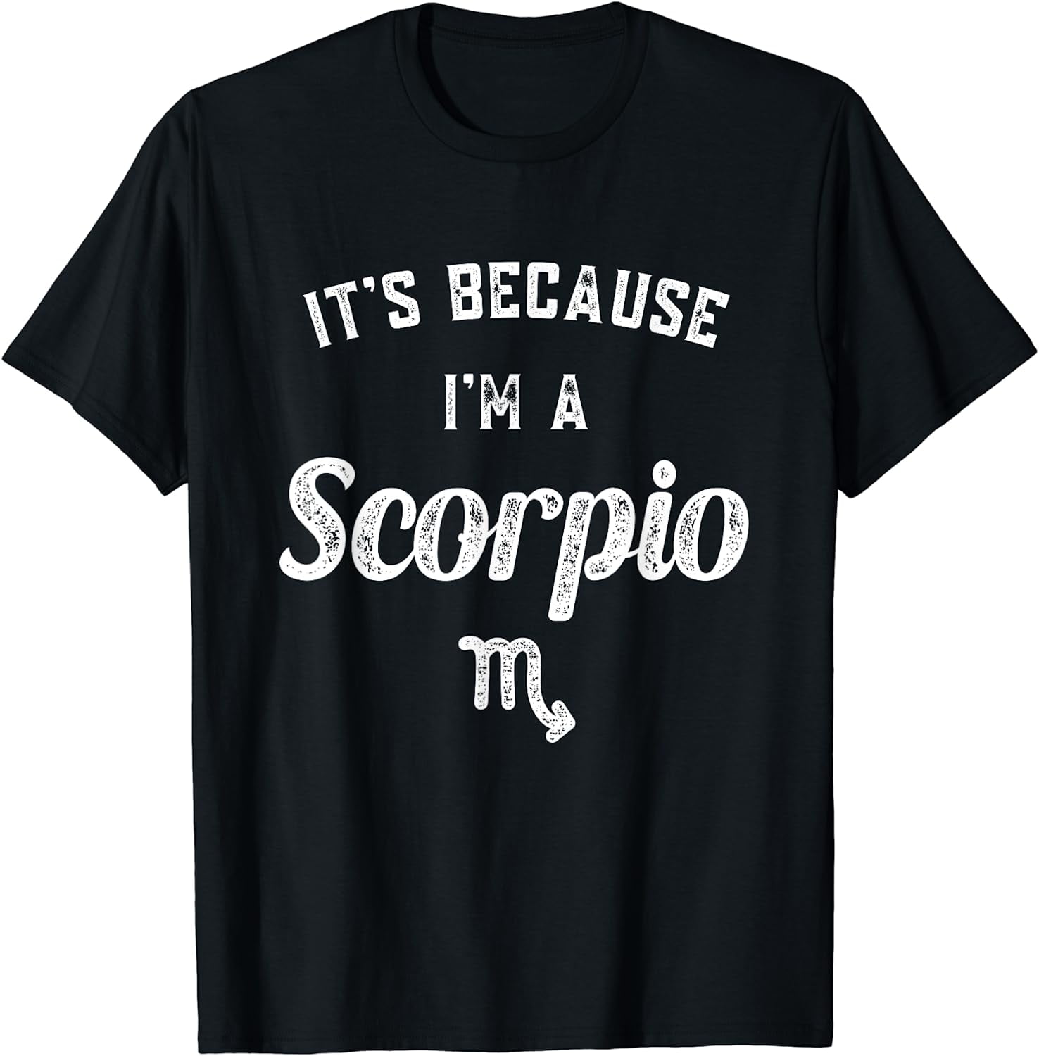 Scorpio Zodiac Sign T-Shirt - Walmart.com