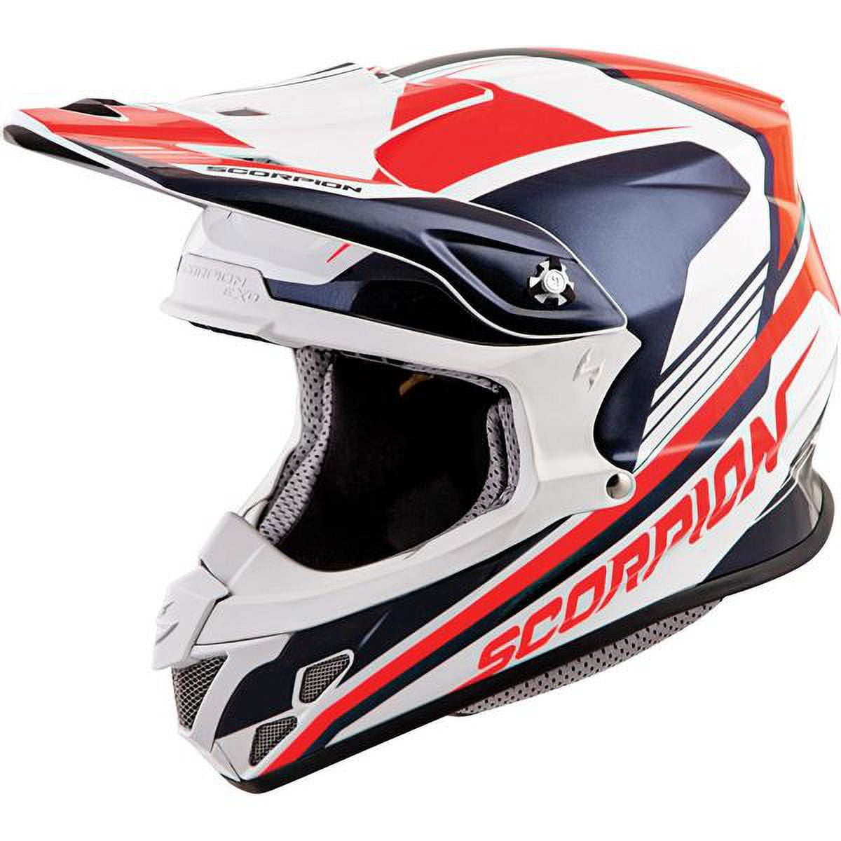 Scorpion 2017 VX-R70 Ascend Off-Road Helmet - Neon Red/Blue - X-Large ...
