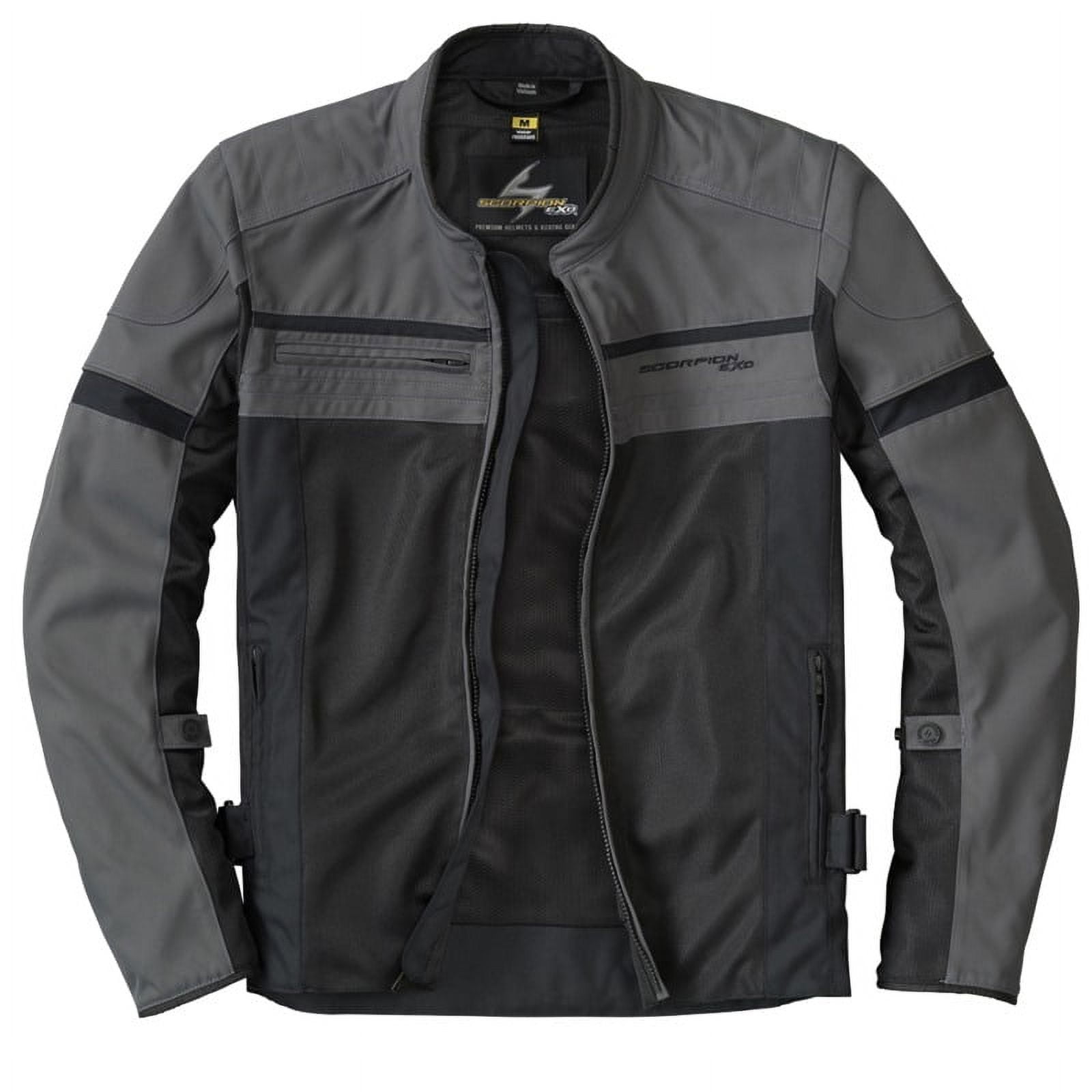 Scorpion Cargo Air Mens Textile Motorcycle Jacket Dark Gray LG ...