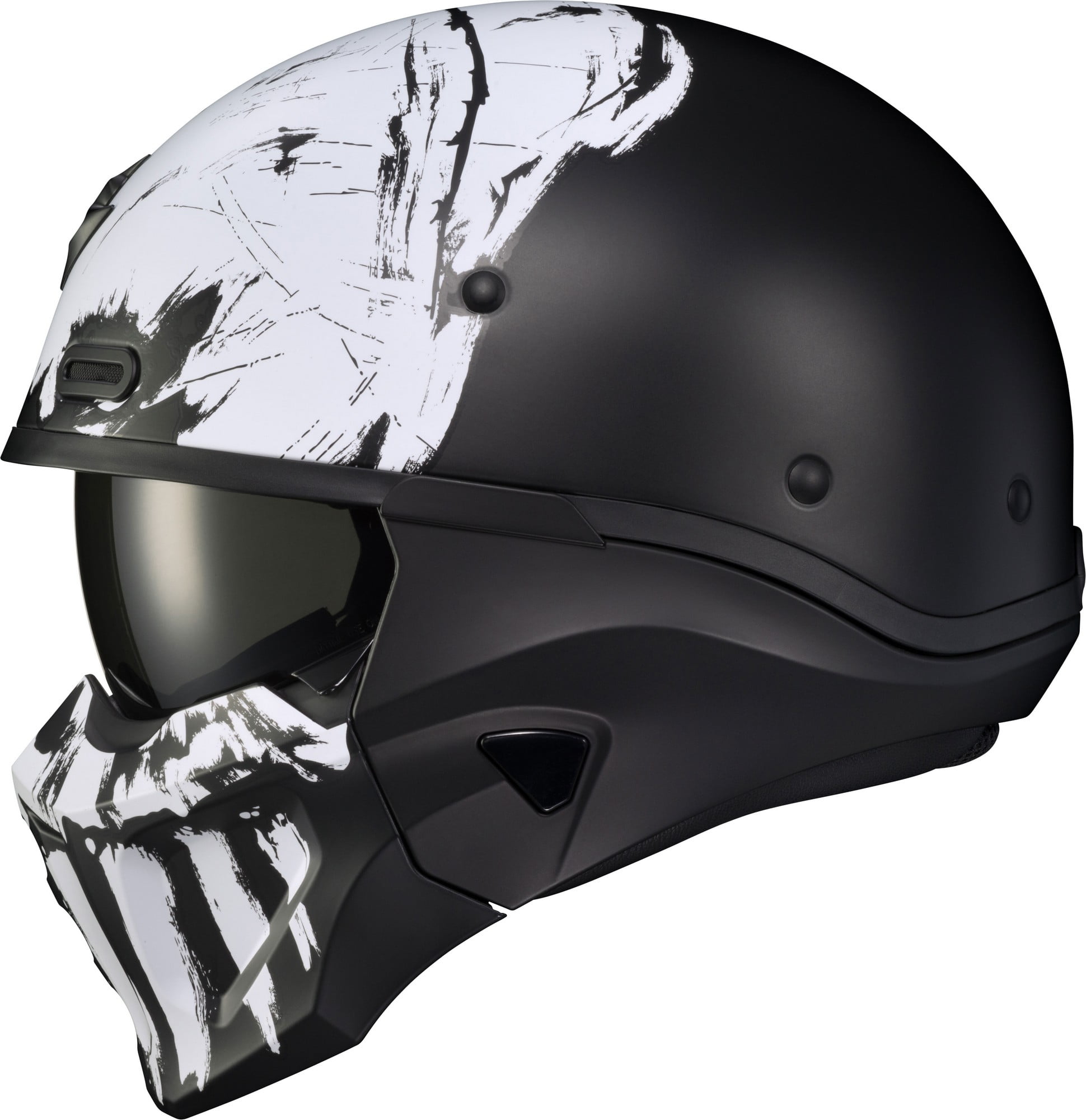 Scorpion Covert X Marauder Open Face Motorcycle Helmet for Adults ...