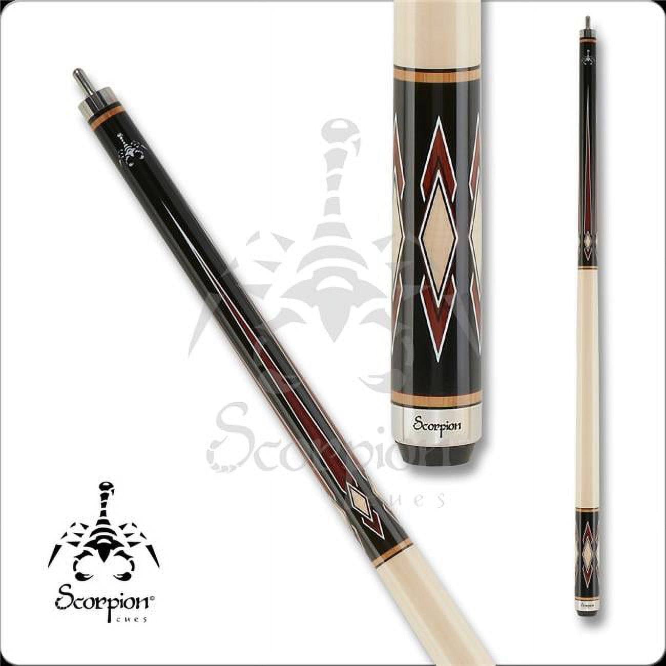 Scorpion Cues JAR08 19 19 oz Scorpion Johnny Archer Series Pool Sticks ...
