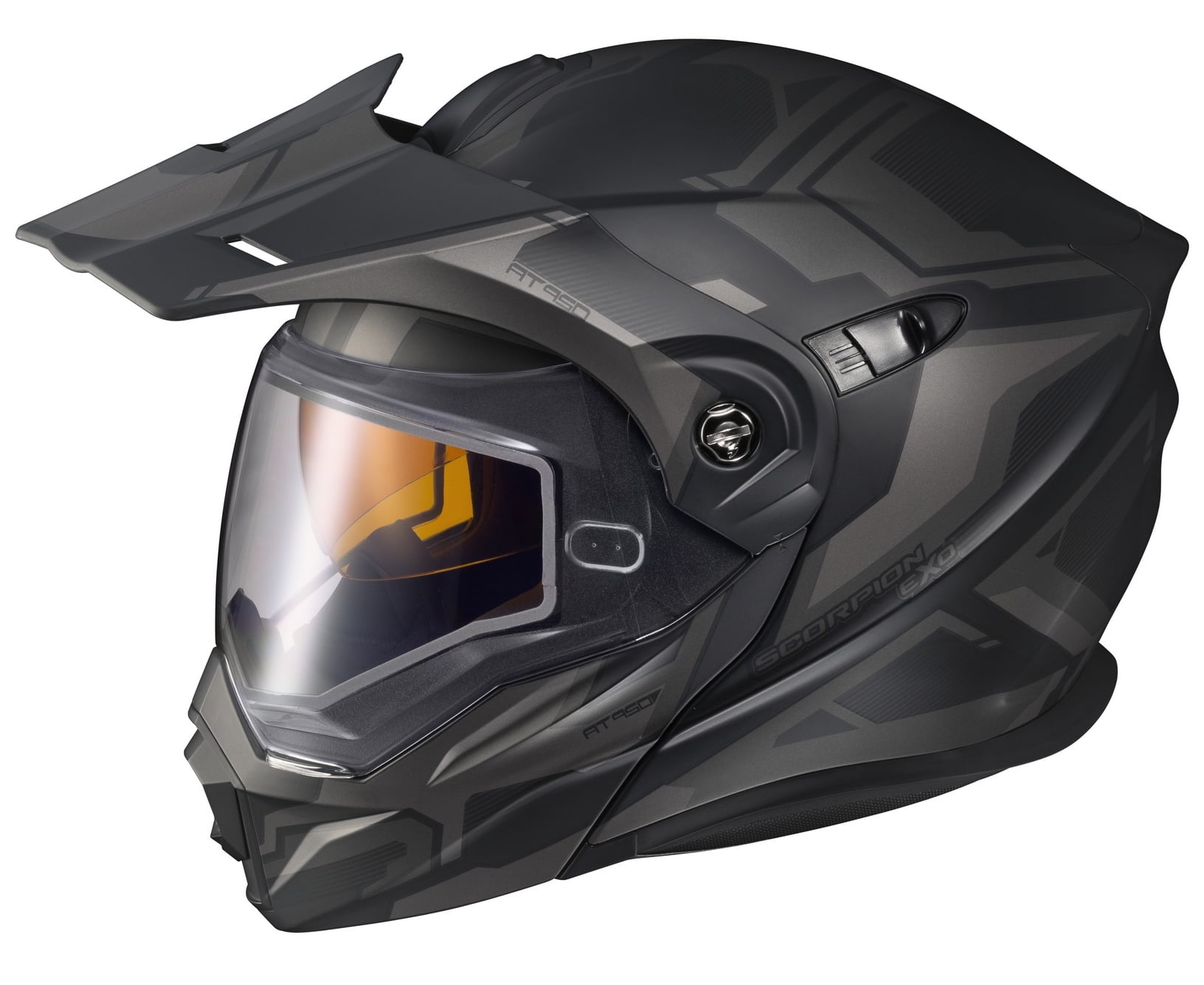 Scorpion EXO-AT950 Ellwood Snow Helmet w/Dual Pane Shield Phantom SM ...