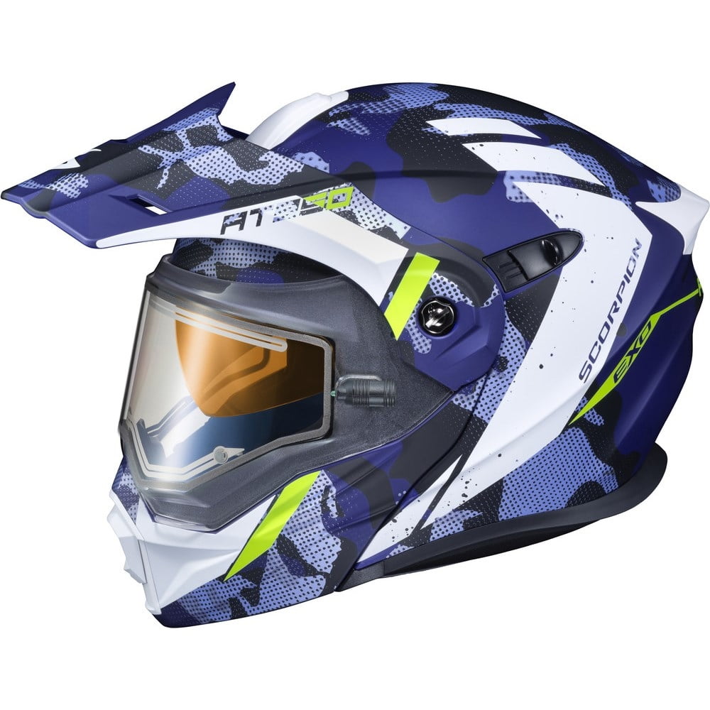 Scorpion EXO-AT950 Outrigger snowmobile helmet with Electric Lens ...