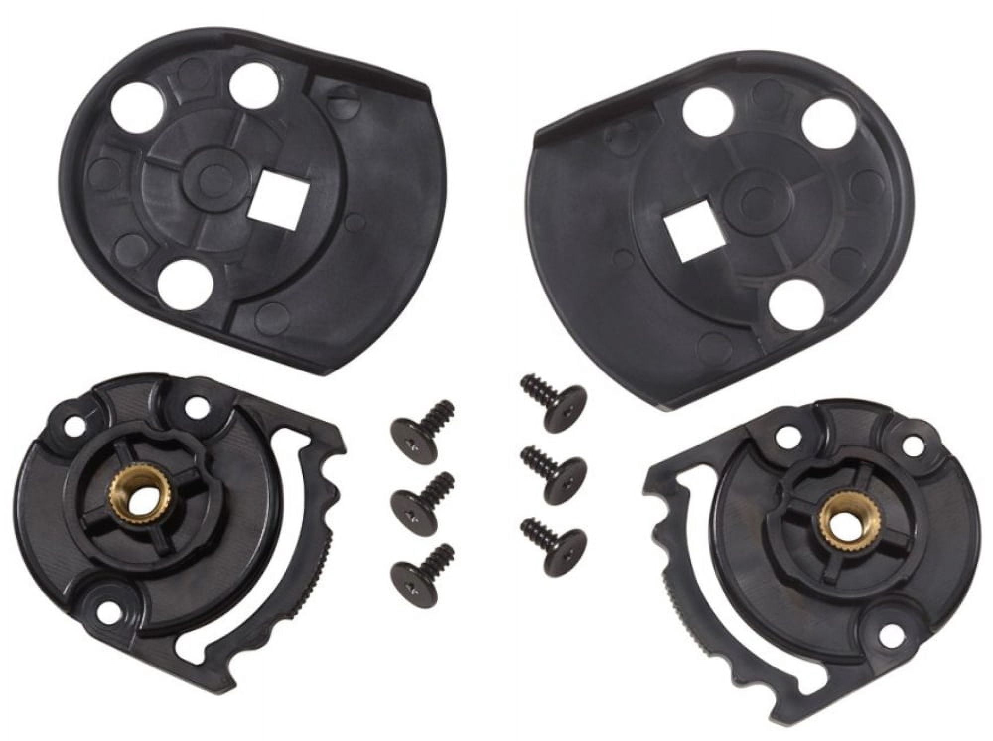 Scorpion EXO, Black Covert FX Helmet Shield Pivot Base Plate Kit ...