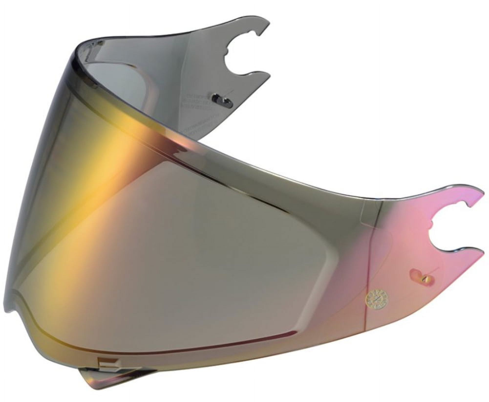 Scorpion EXO-Covert FX Helmet Shield Ruby Mirror - Walmart.com