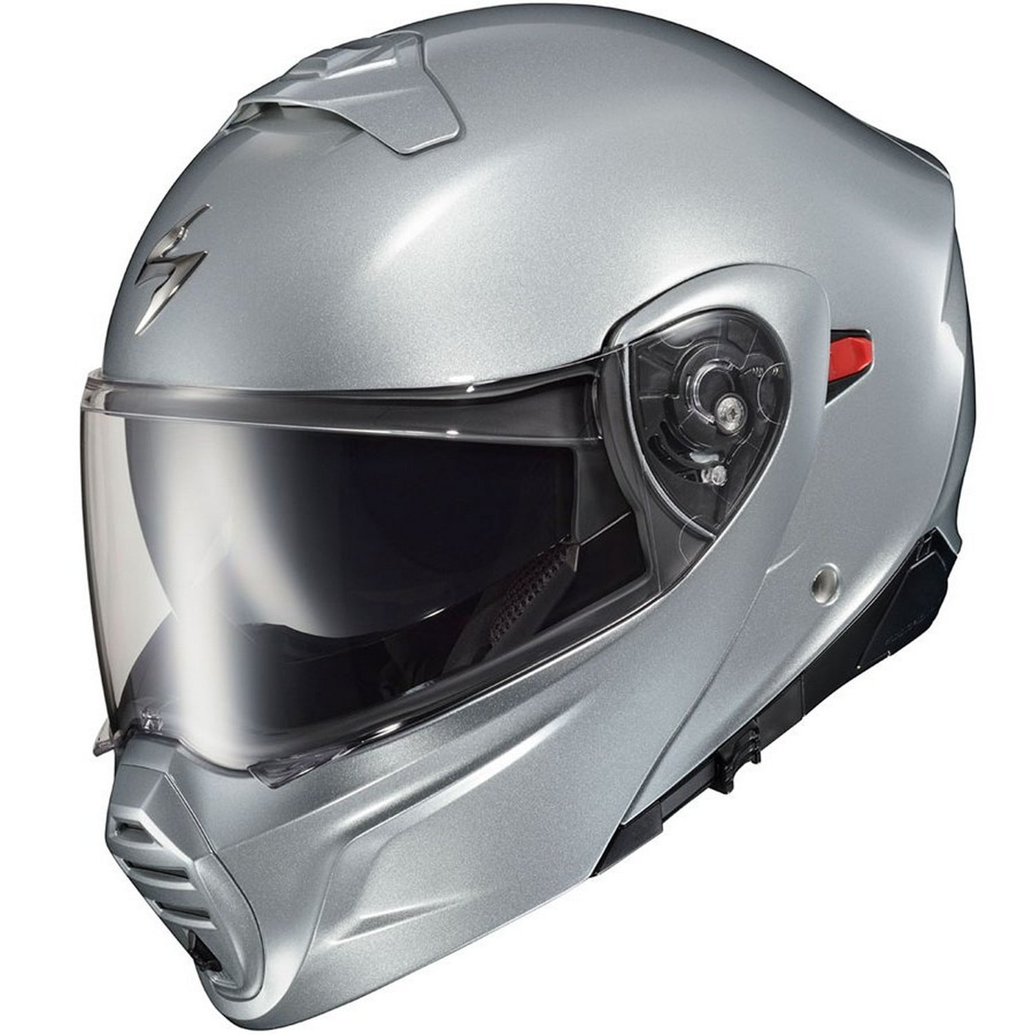 Scorpion EXO-GT930 Transformer Modular Motorcycle Helmet Silver SM ...