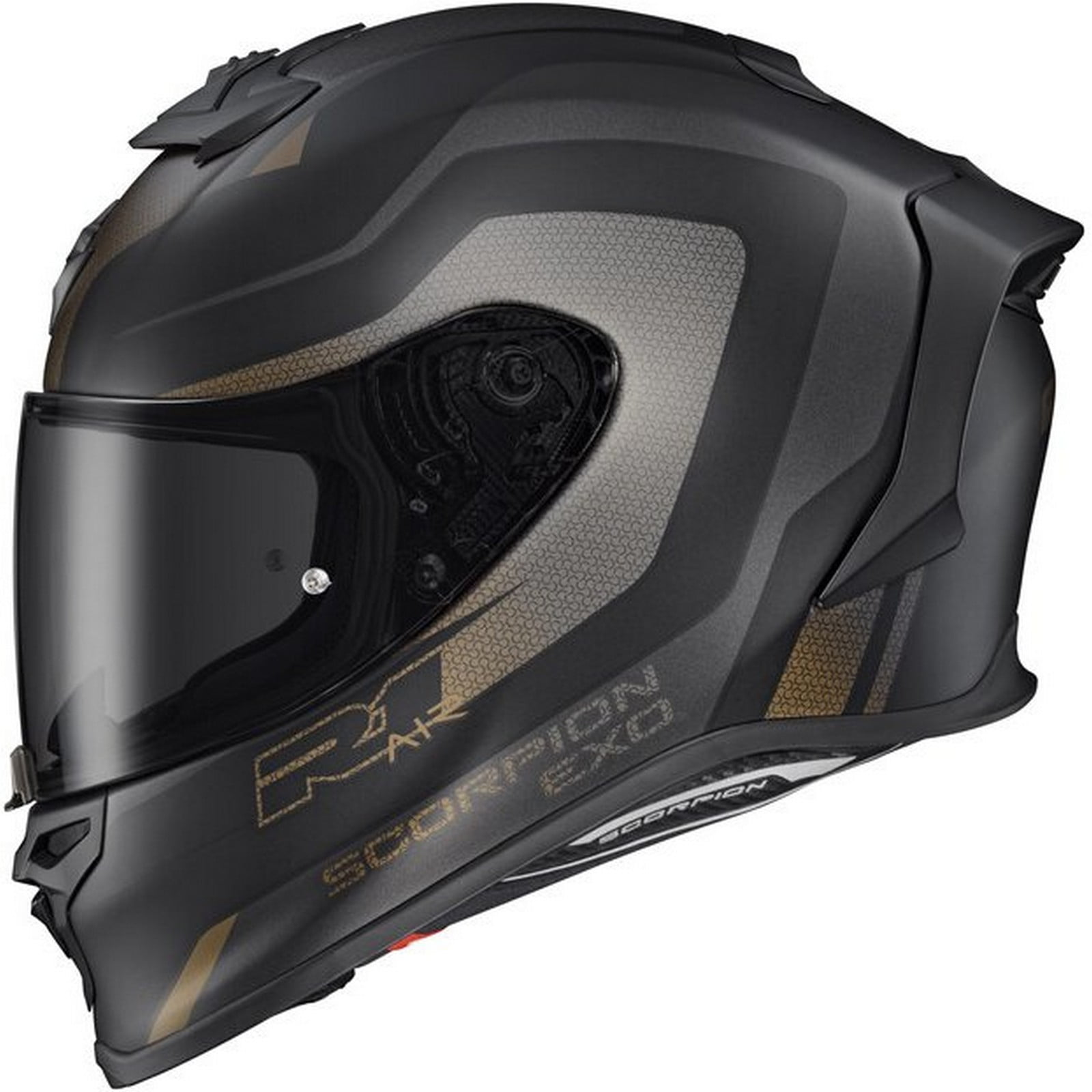 Scorpion EXO-R1 Air Hive Motorcycle Helmet Gold/Black MD - Walmart.com