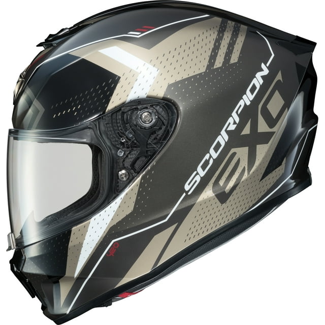 Scorpion EXO-R420 Seismic Helmet - Titanium - Size Small - Walmart.com