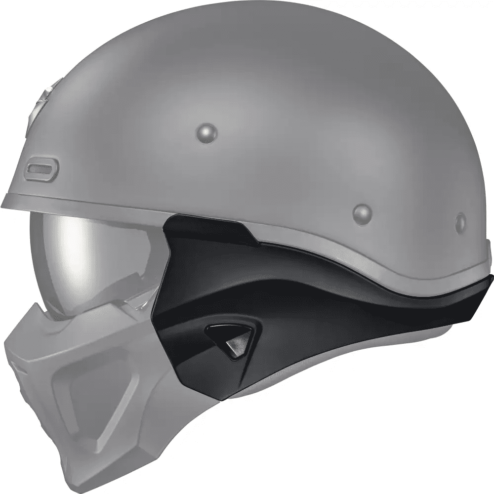 Scorpion Covert X Helmet Rear Neck Cover Matte Black for Helmet Sizes ...