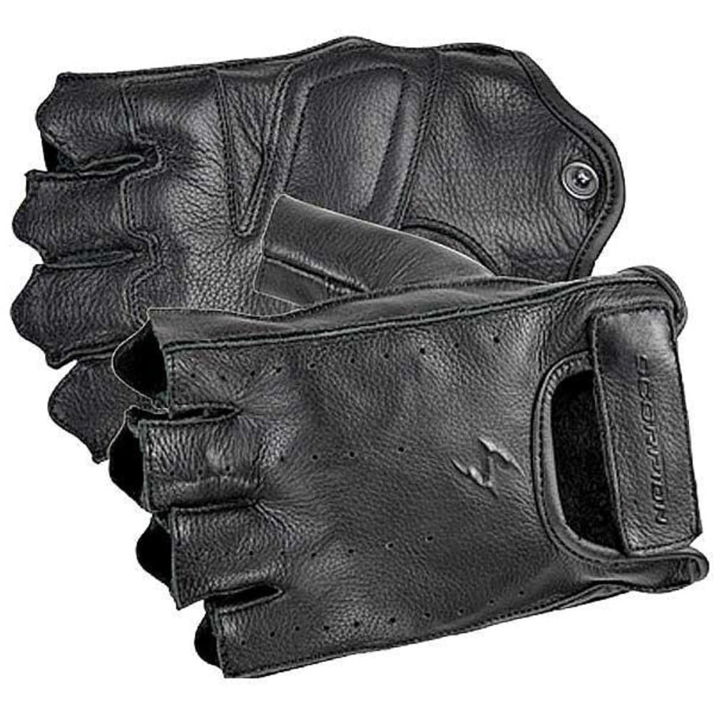 Scorpion Half-Cut Leather Open-Finger Cruiser Gloves Large - Walmart.com