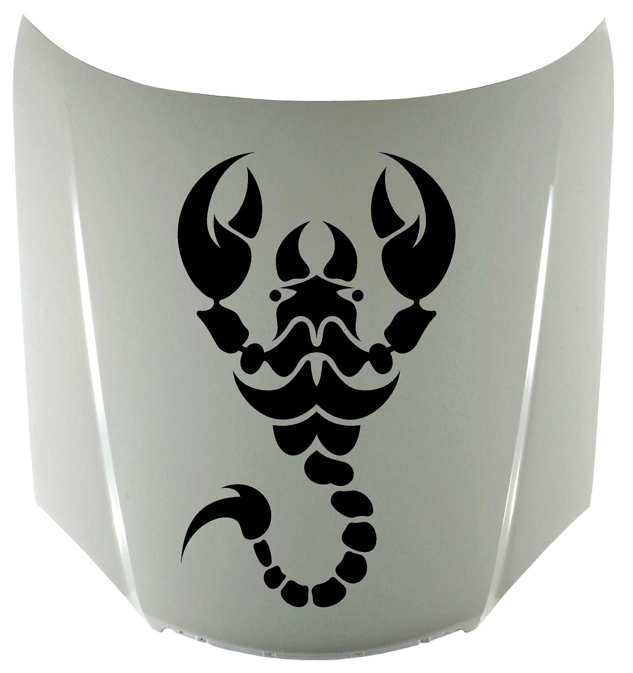 Scorpion Hood Decals Auto Truck Boat Stickers Graphics - Walmart.com