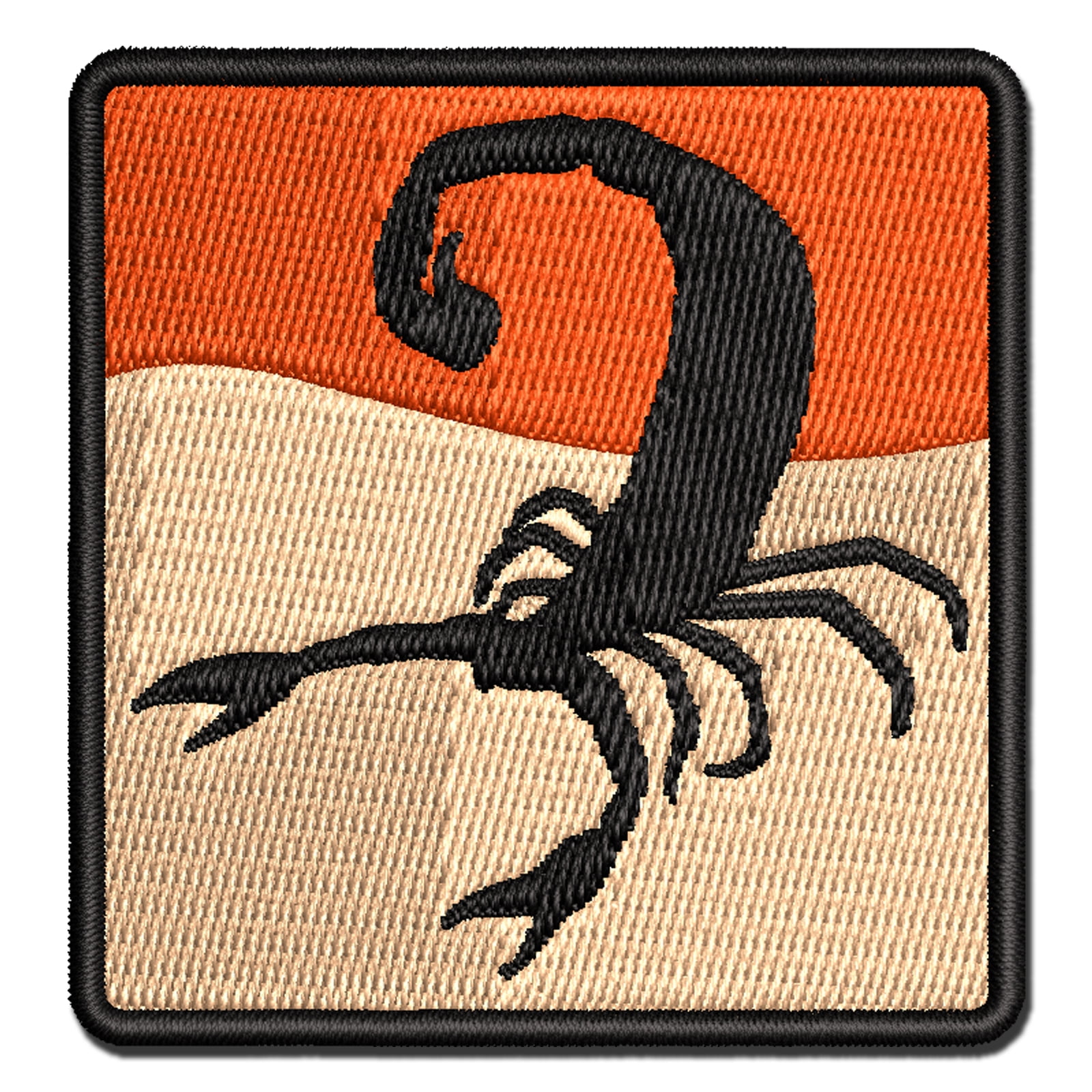 Scorpion Insect Solid Applique Multi-Color Embroidered Hook & Loop ...