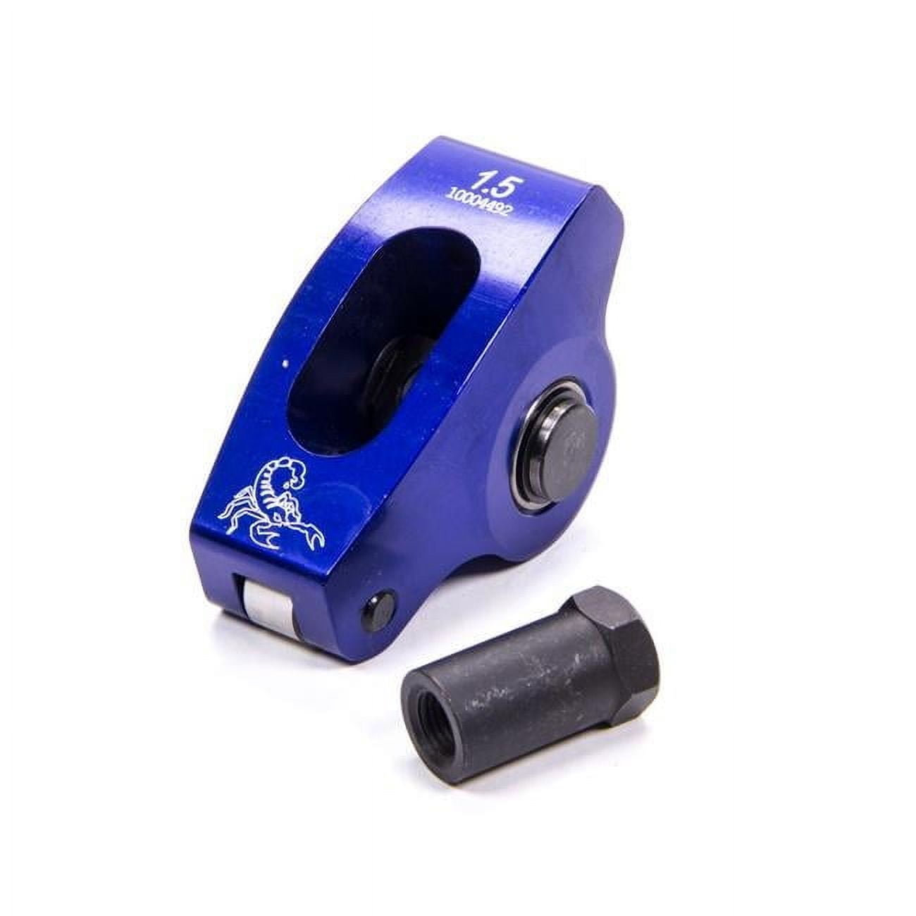Scorpion Performance Race Series Rocker Arm Blue Anodize 0.43 in. Stud ...