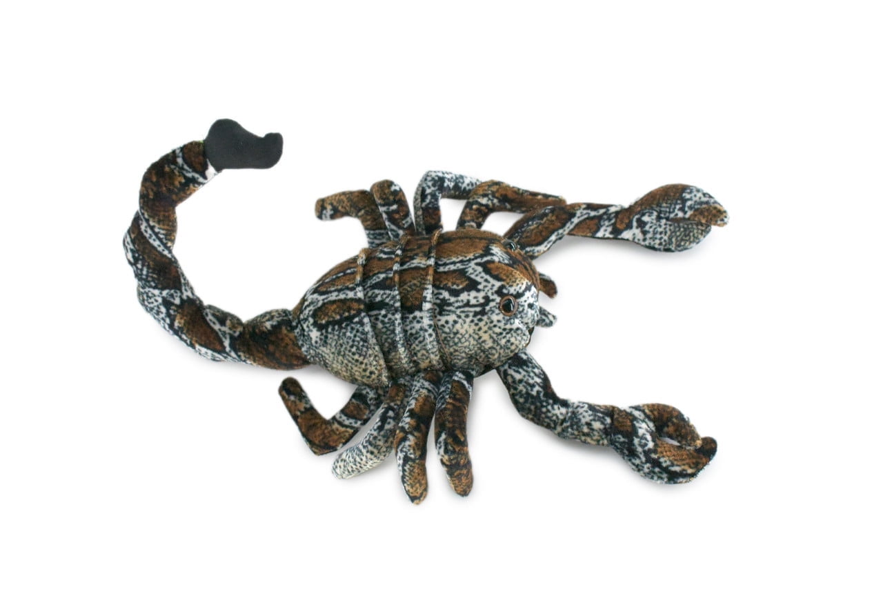 Scorpion Plush, Brown, Stuffed Arachnids, Educational, Toy, Kids ...