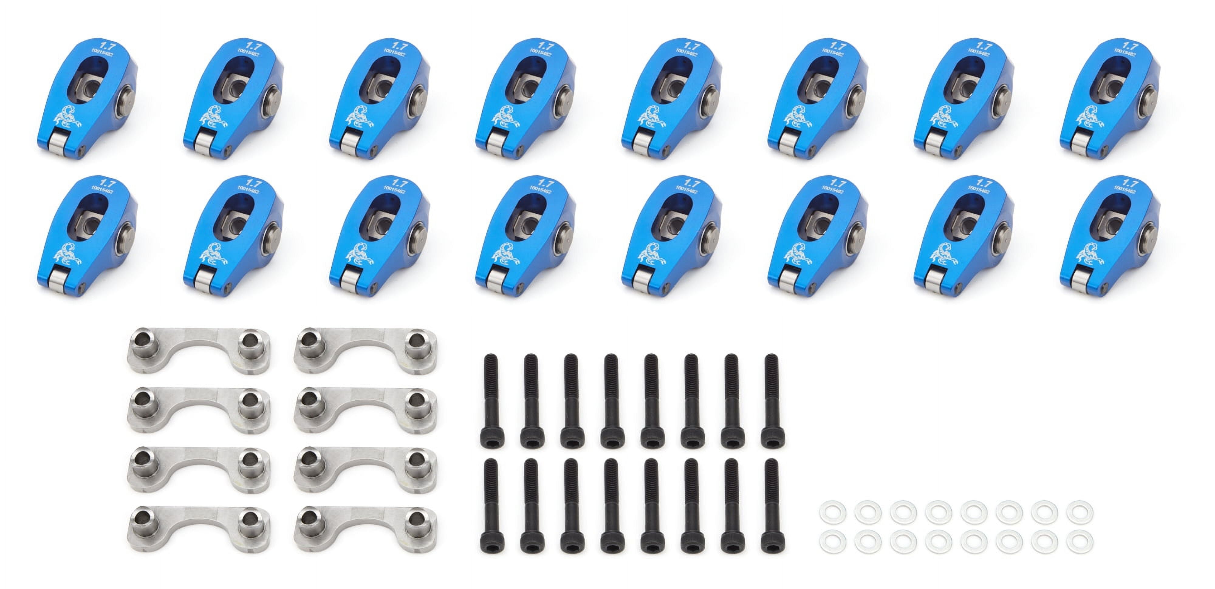 Scorpion Racing Products 1062 Roller Rocker Arms - 1.7 Ratio - 8 mm ...