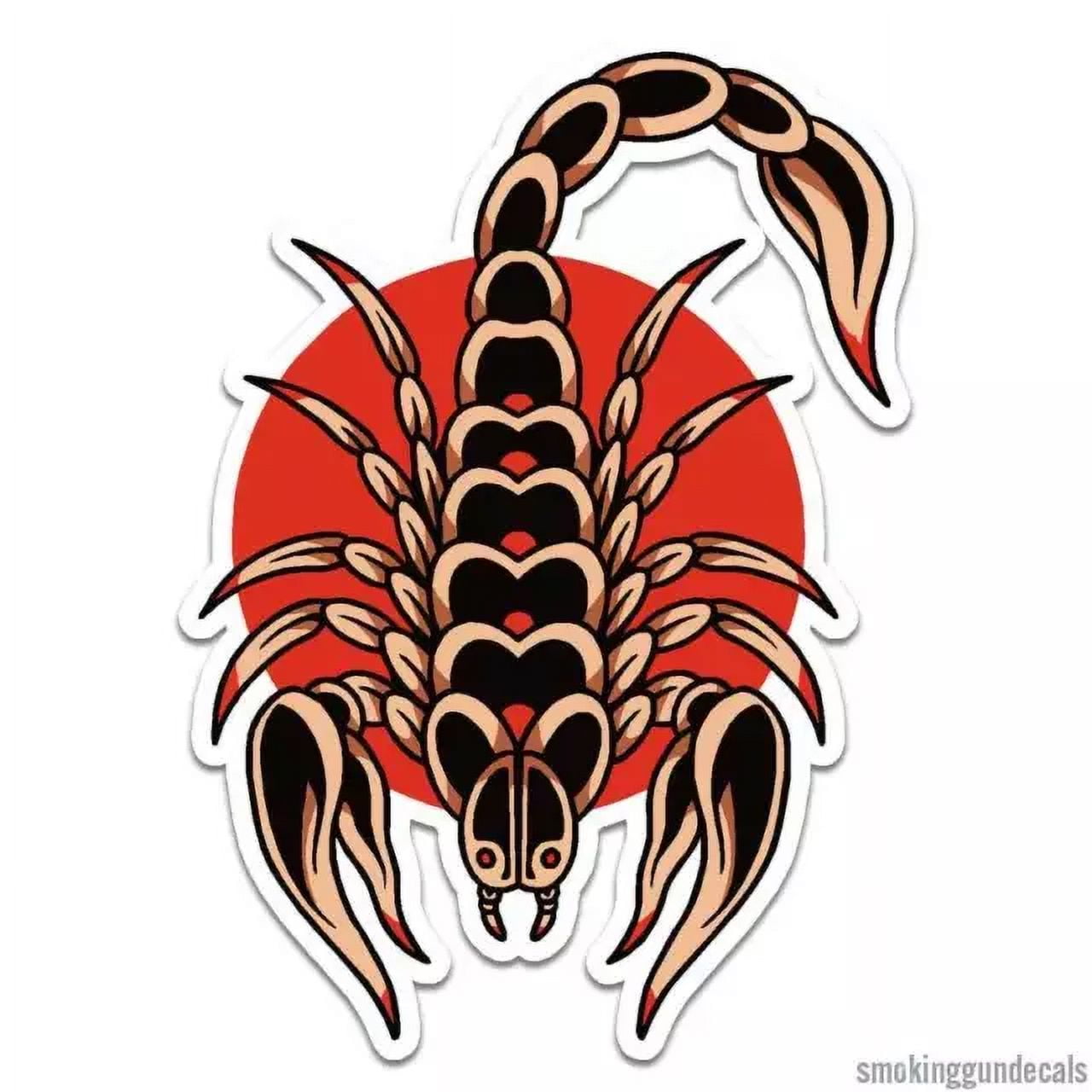 Scorpion Sticker Indoor Outdoor Phone Decal Water Bottle Stickers Car ...