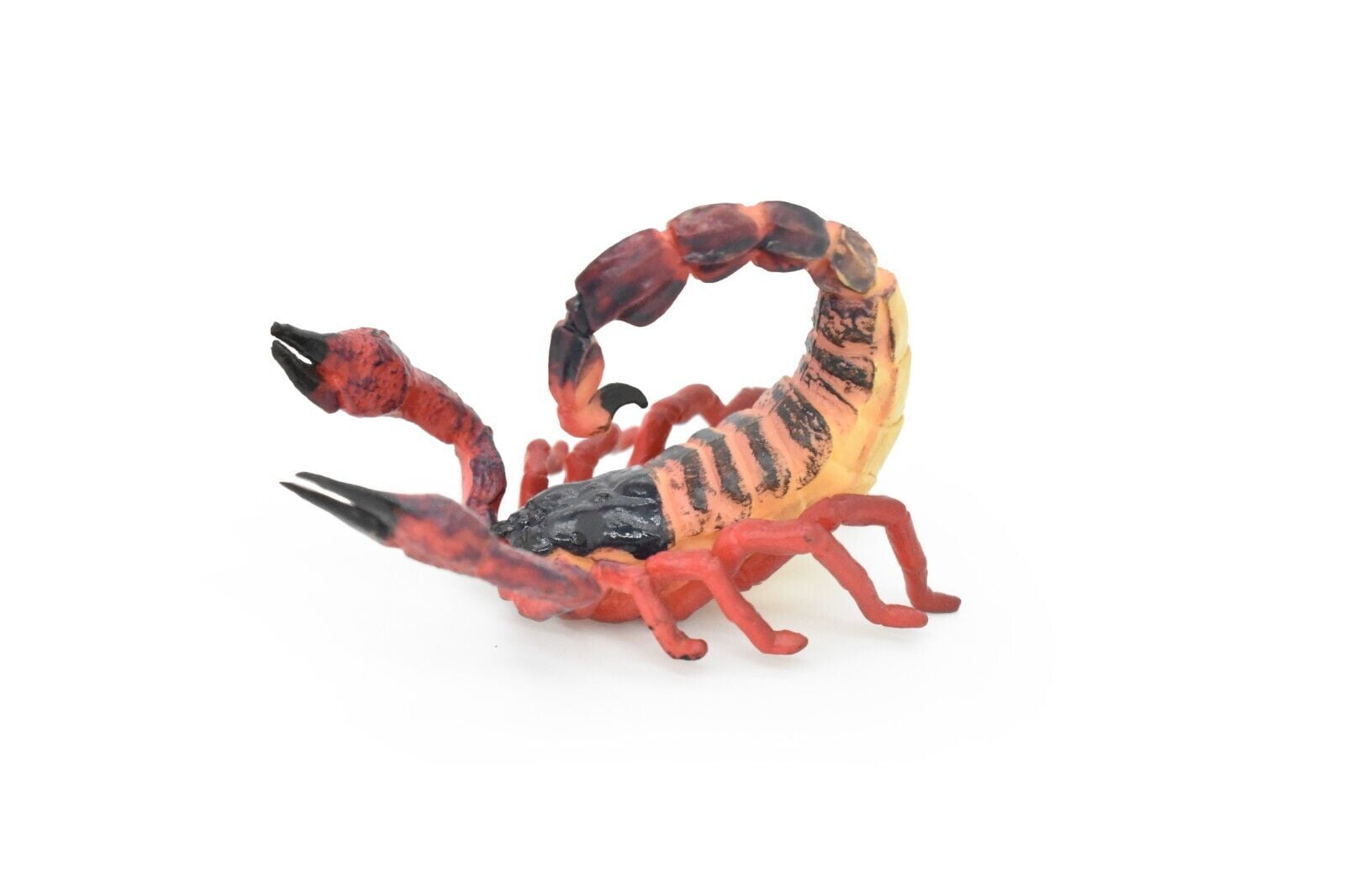 Scorpion Toy, Bug, Red, Arachnids, Very Realistic Rubber Figure, Model ...
