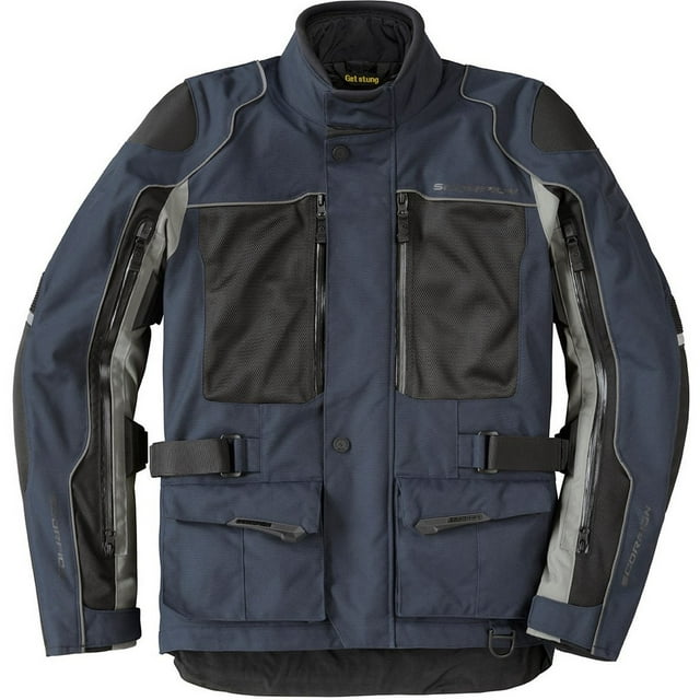 Scorpion Yosemite Mens Textile Motorcycle Jacket Dark Blue MD - Walmart.com