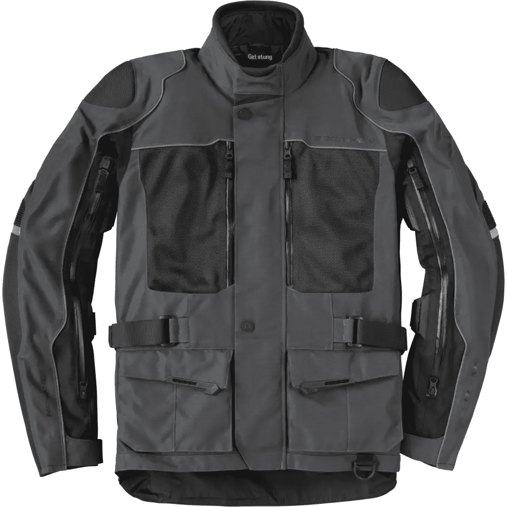 Scorpion Yosemite Mens Textile Motorcycle Jacket Dark Gray XXL ...