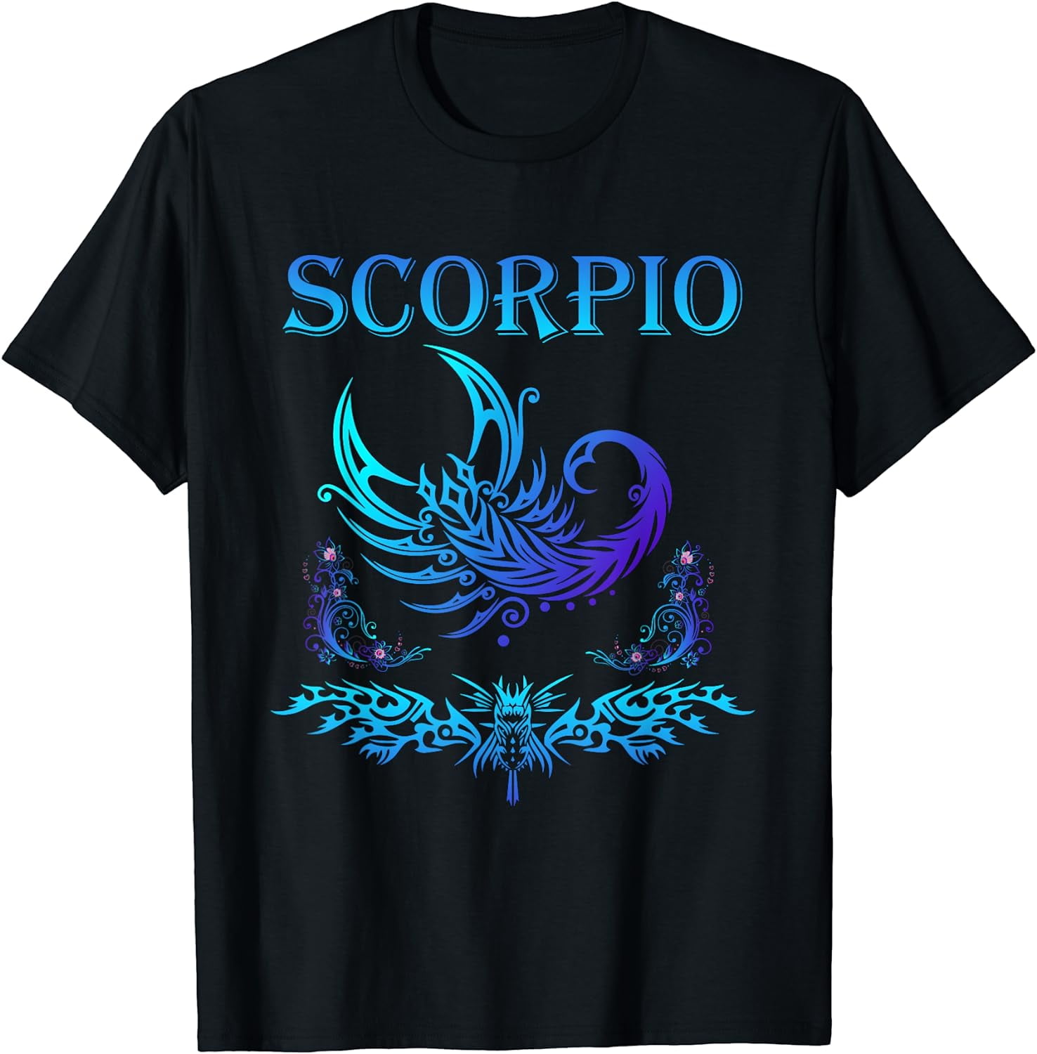 Scorpion Zodiac Sign Symbol Horoscope Scorpio T-Shirt - Walmart.com