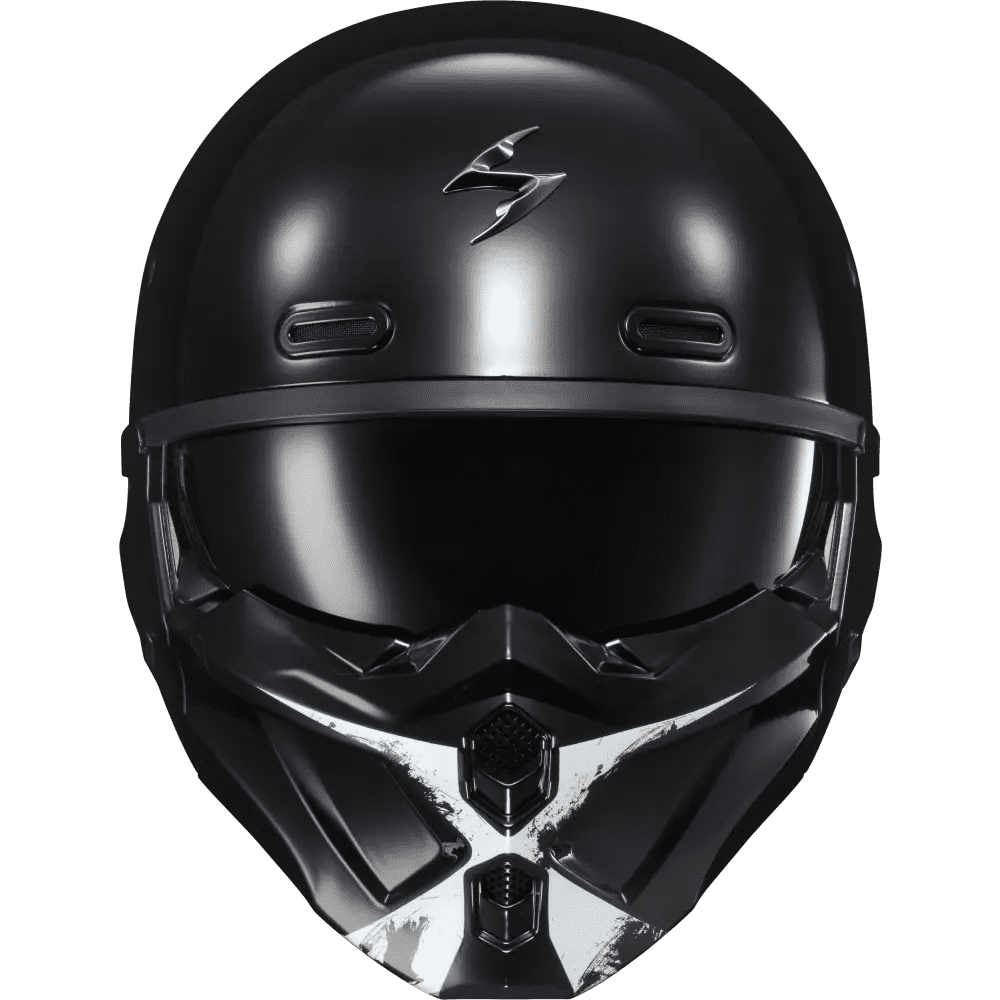 ScorpionExo Ray Gloss Scorpion Covert X Face Mask Motorcycle Helmets ...