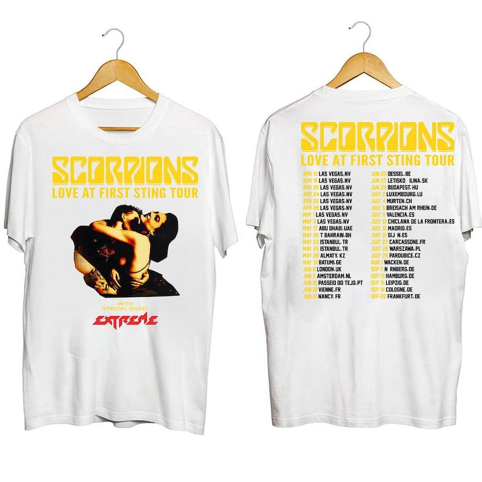 Scorpions Love At First Sting Tour 2024 Shirt CIEN LUXURY, Scorpions ...