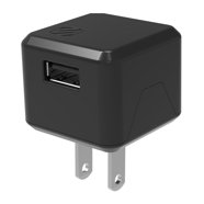 Scosche superCUBE Flip Wall Charger, Black, Small, 1 1/2"l x 3 3/14"w x ...