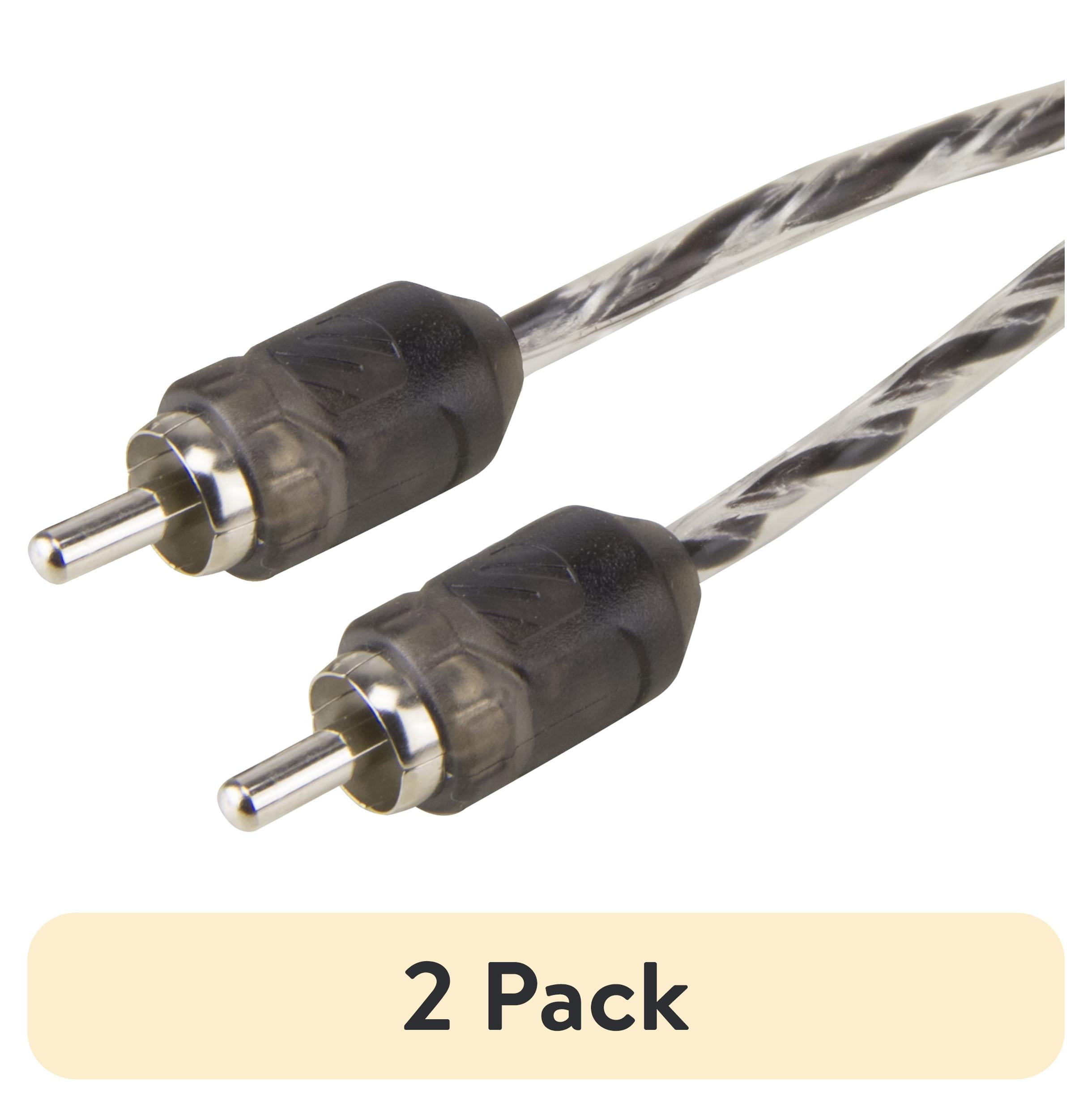 (2 pack) Scosche AMYC4X2-WM1SD High-Quality Y-Adapter 2-Channel Copper ...