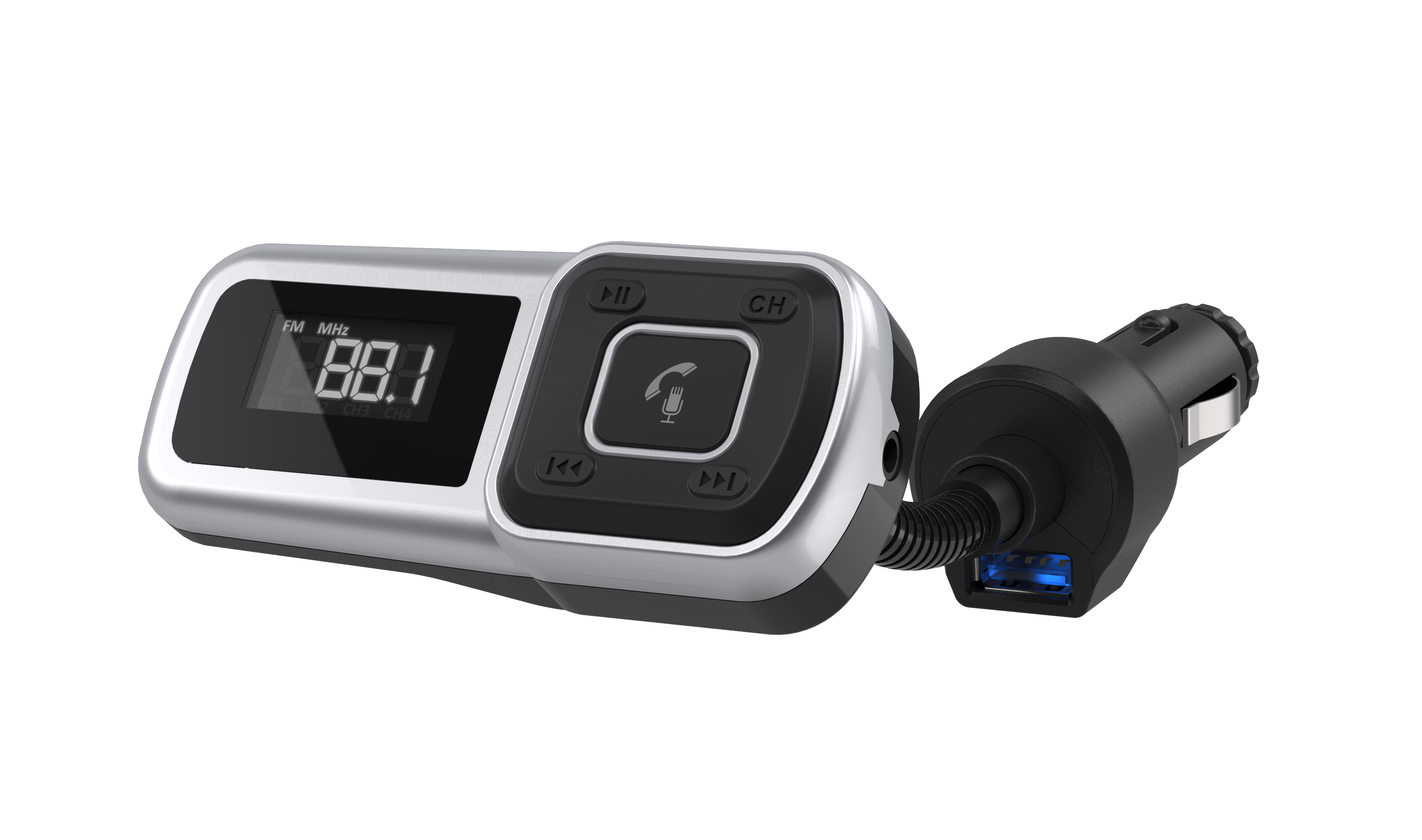 Scosche Bluetooth FM Transmitter with USB Port for Mobile Devices ...