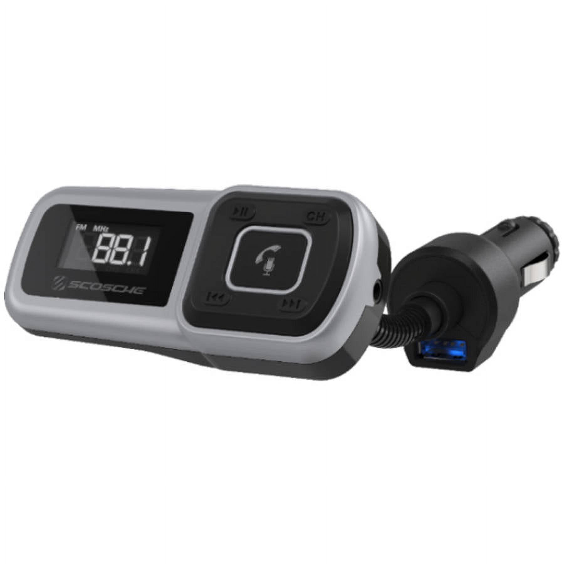 Scosche Bluetooth FM Transmitter with USB Port for Mobile Devices ...