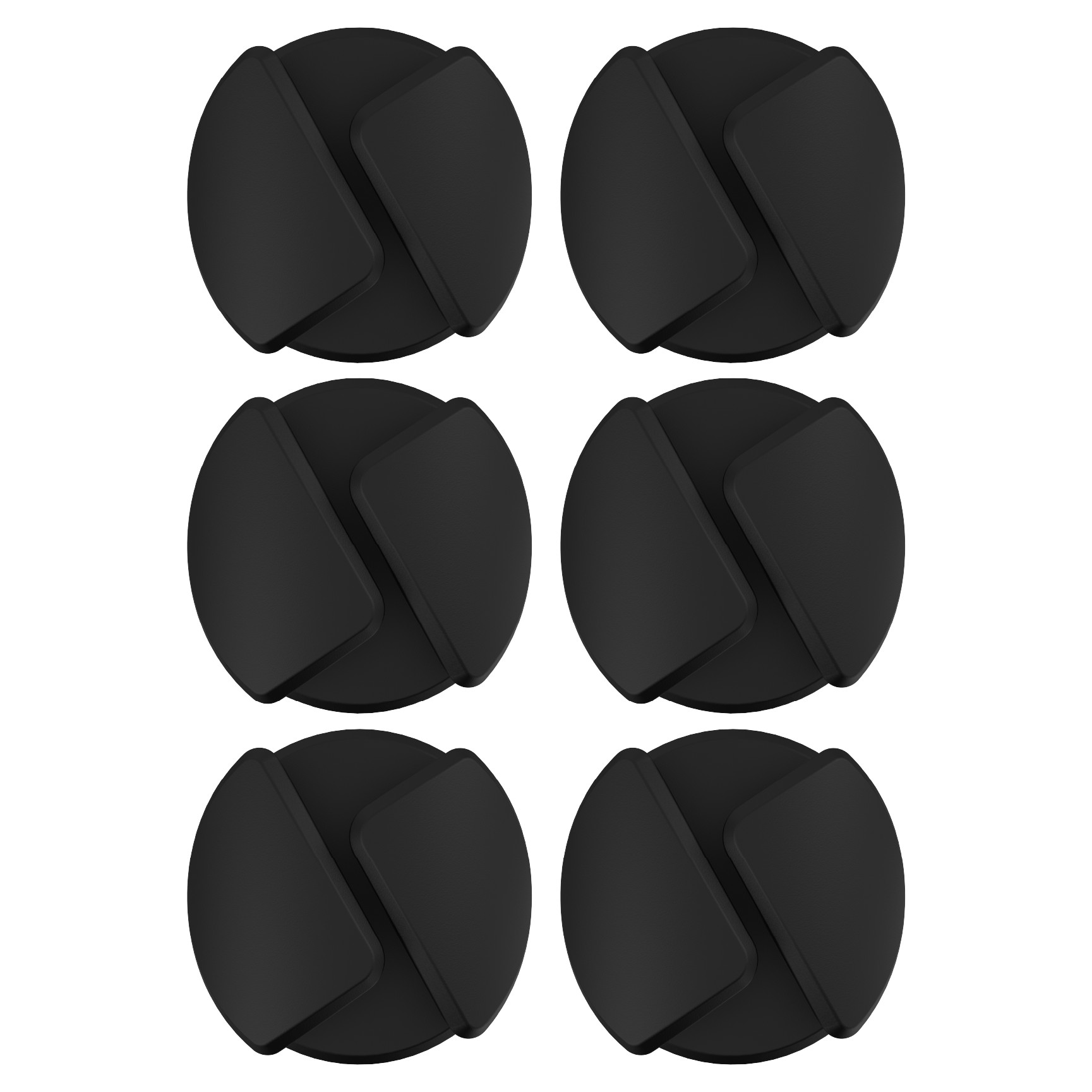 Scosche CMAR-6PKRP 6 Pack Adhesive Cable Management Clip Kit Cord ...