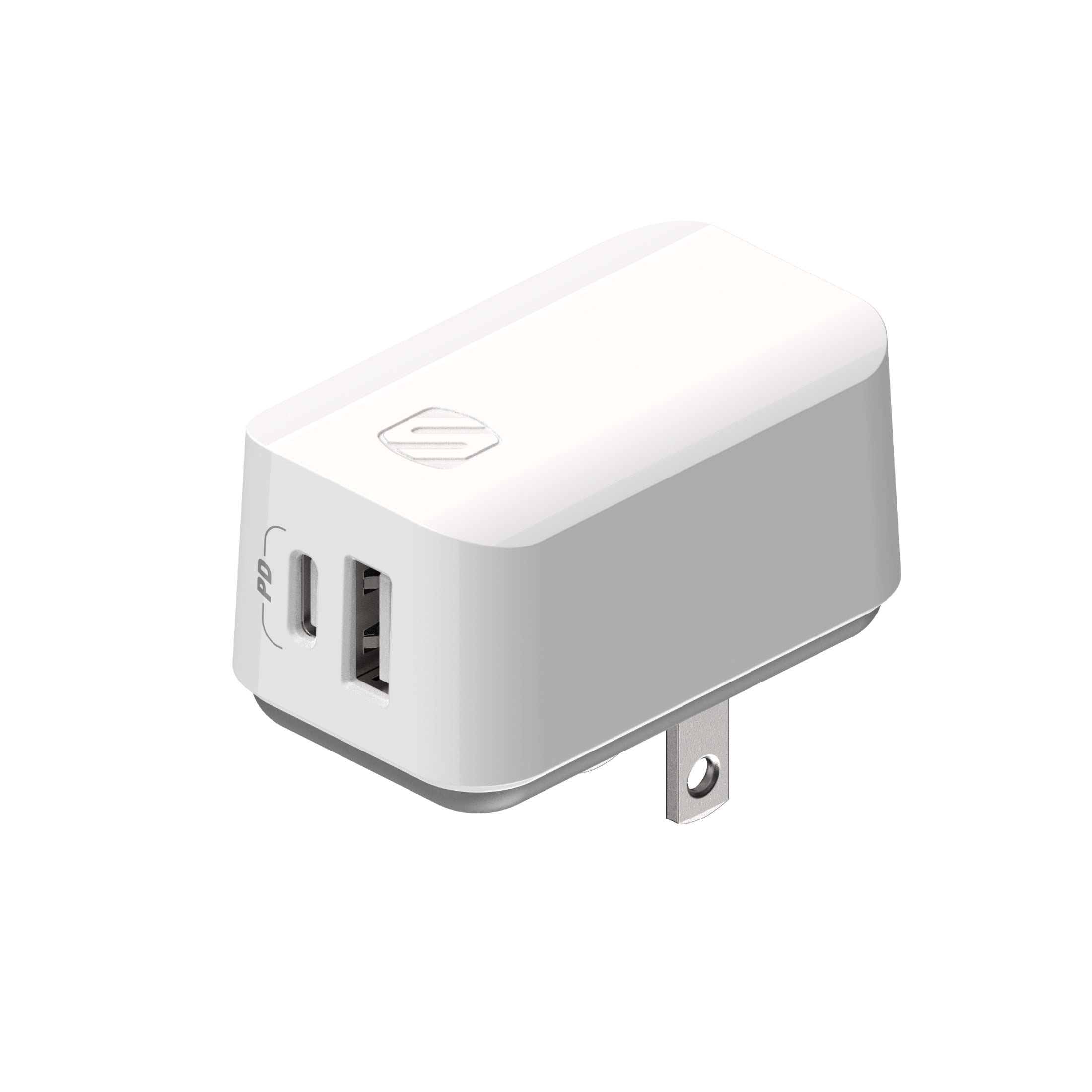 Scosche HPDCA32WT-SP PowerVolt 32W Certified USB Type-C + USB Type-A ...