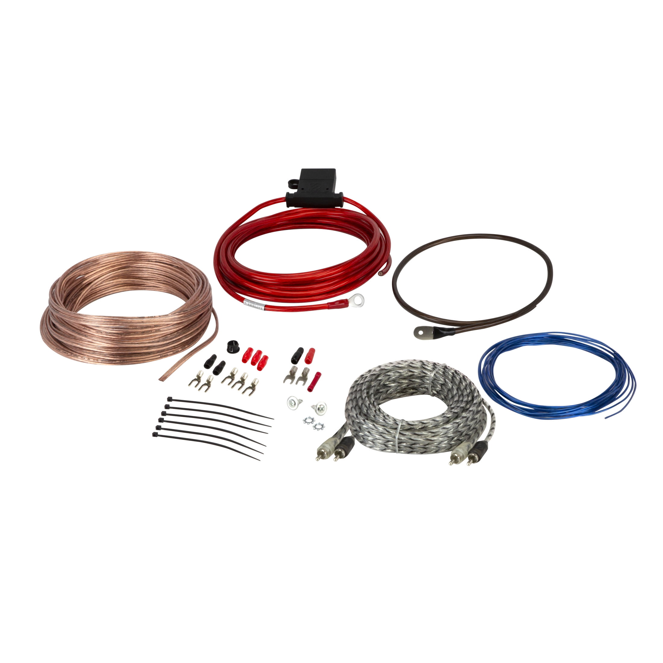 Scosche ICAK10 Install Centric 10 Gauge Hybrid OFC High Current Amp/Sub ...