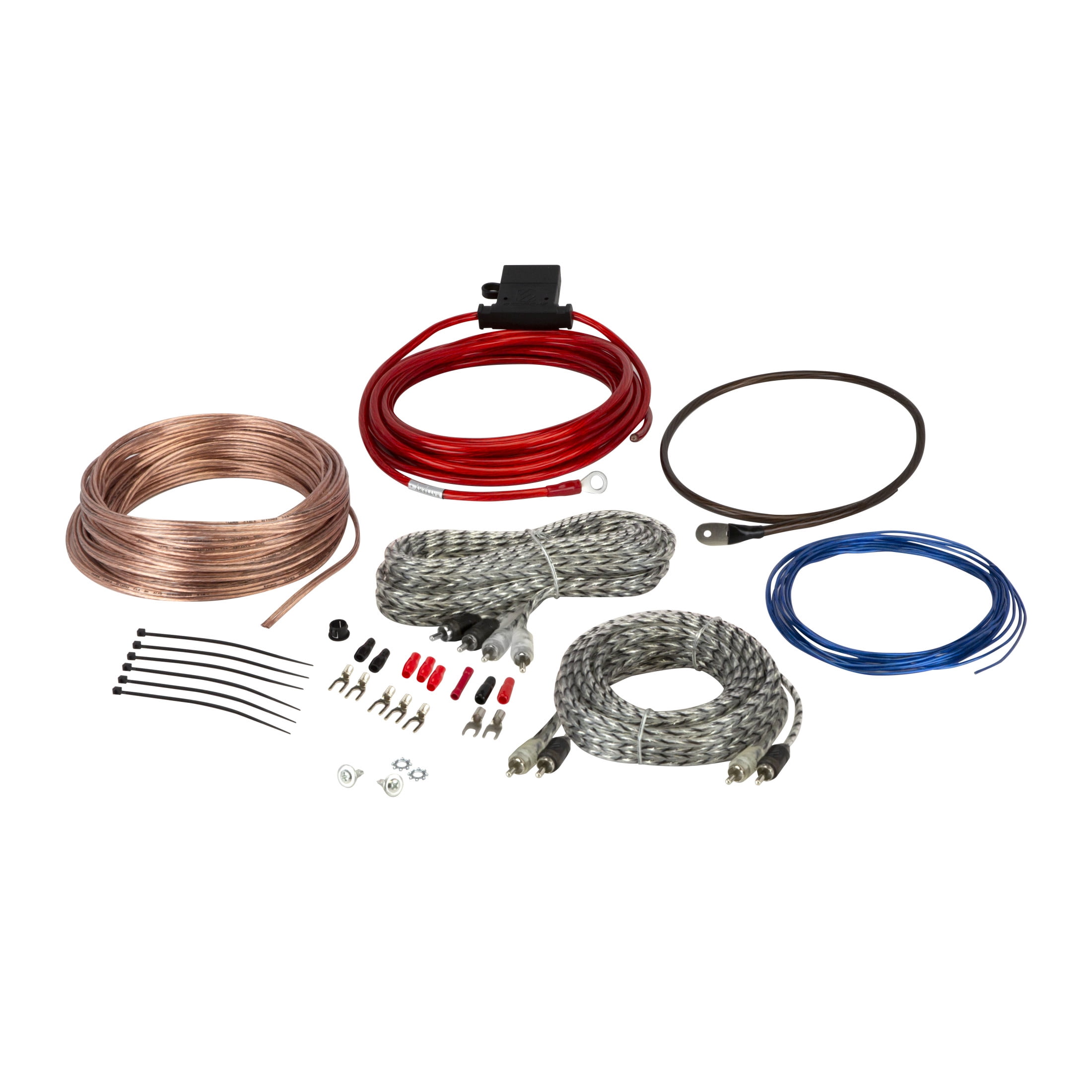 Scosche ICAK104 Install Centric 10 Gauge Hybrid OFC High Current Amp ...