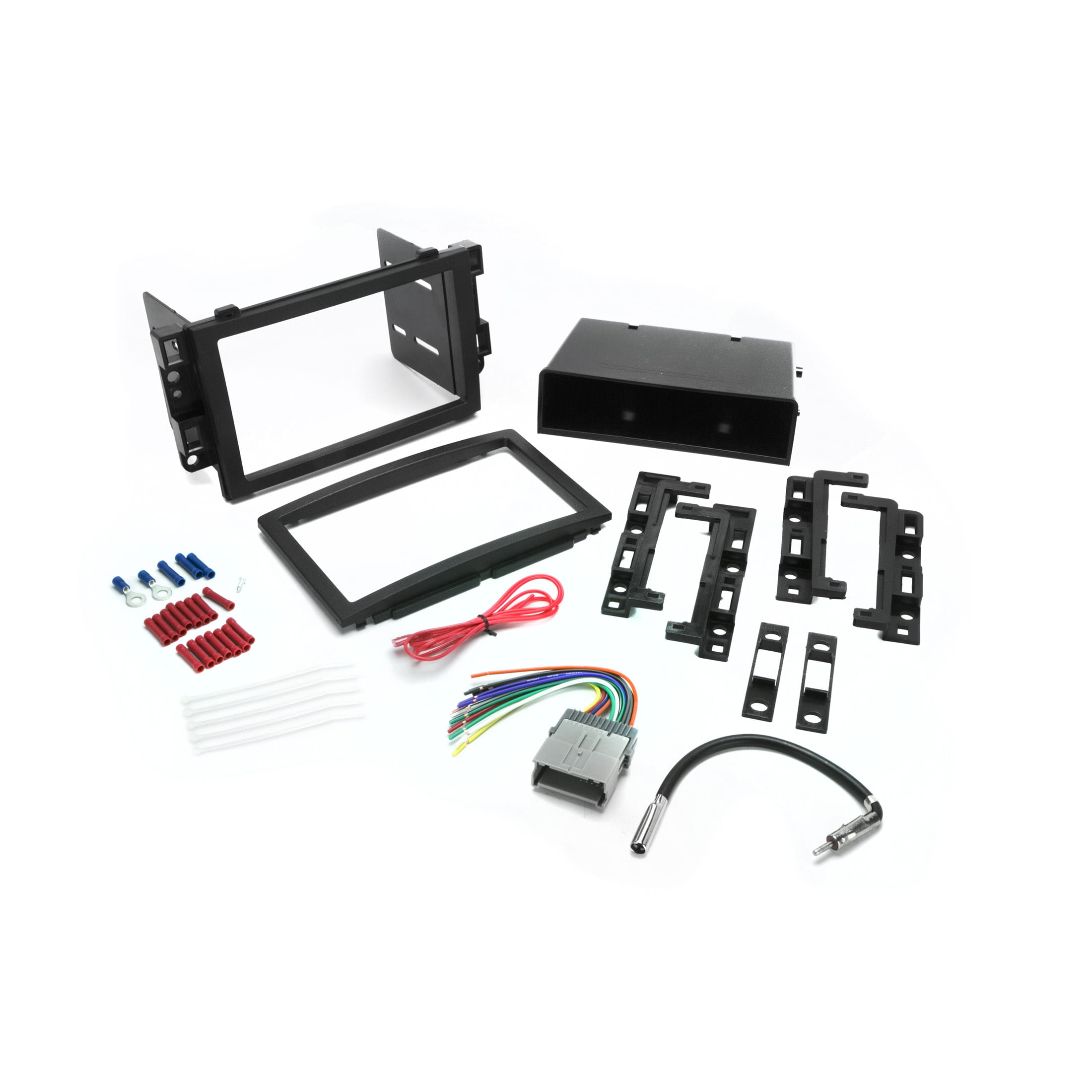 Scosche ICGM12BN Double DIN Dash Kit Compatible w/ Select 2004-09 Non ...