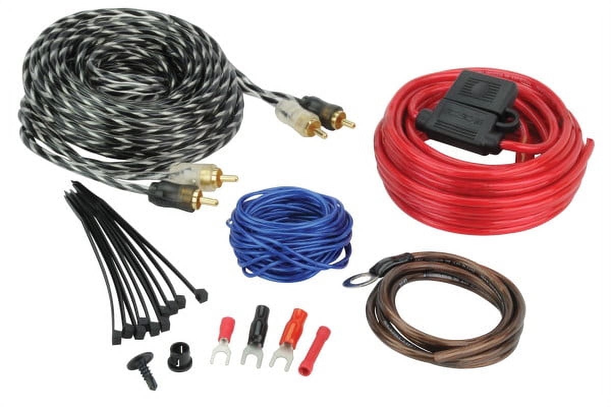 Scosche KPA12CC-WM1SD 2-Channel Car Stereo Amplifier Wiring Kit New ...