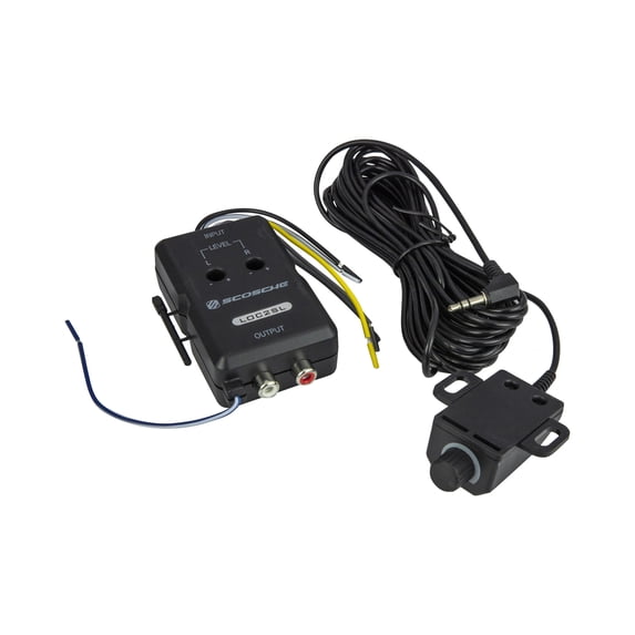 Scosche LOC2SL Line Output Converter, RCA Audio Signal Converter for ...