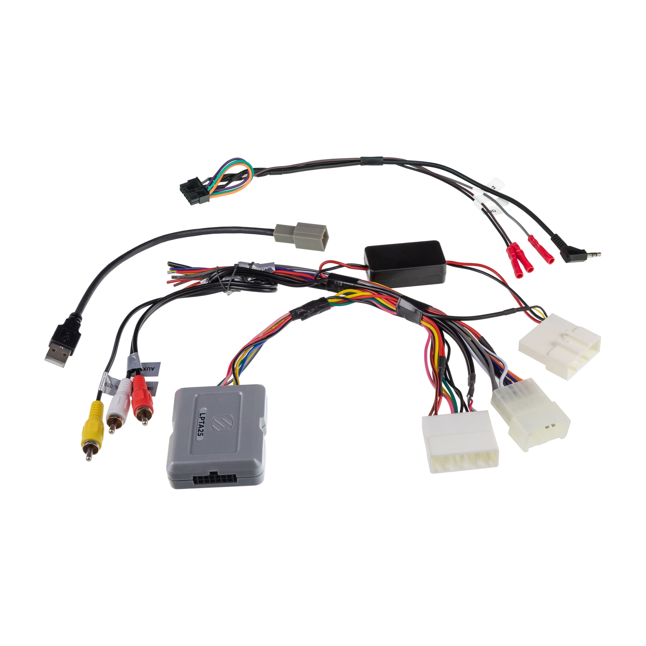 Scosche Link+ LPTA25 Wiring Harness w/ Steering Controls Compatible w ...