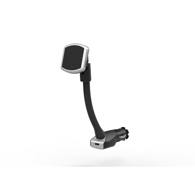 Scosche MP12VC12-SP1 Magic Mount Magnetic Power Socket Mount & USB-C ...