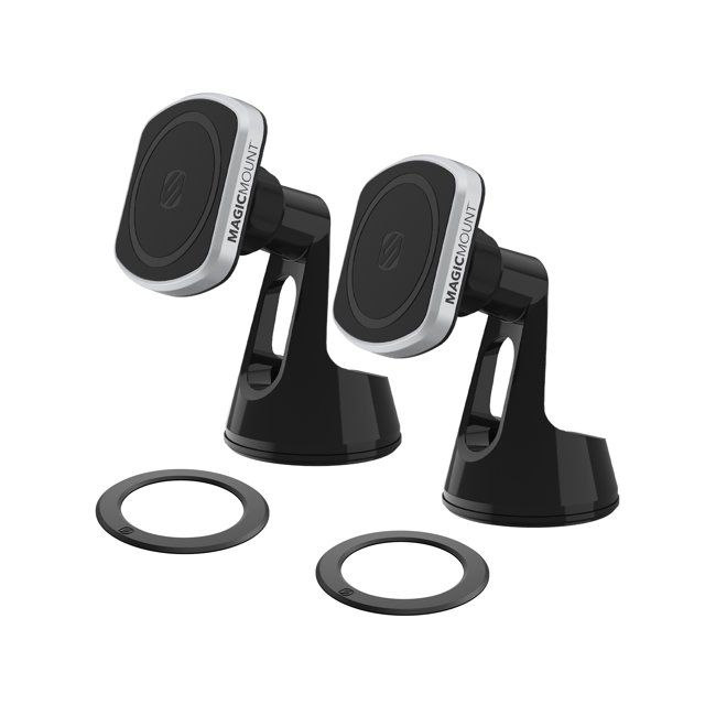 Scosche MP2ROWD-2PKXC0 MagicMount Pro2 Magnetic Dash/Windshield Mount ...