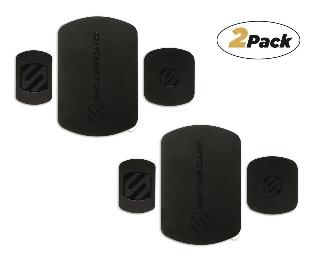 Scosche MRK2PK-UB MagicPlate Replacement Phone Mount Plates for ...