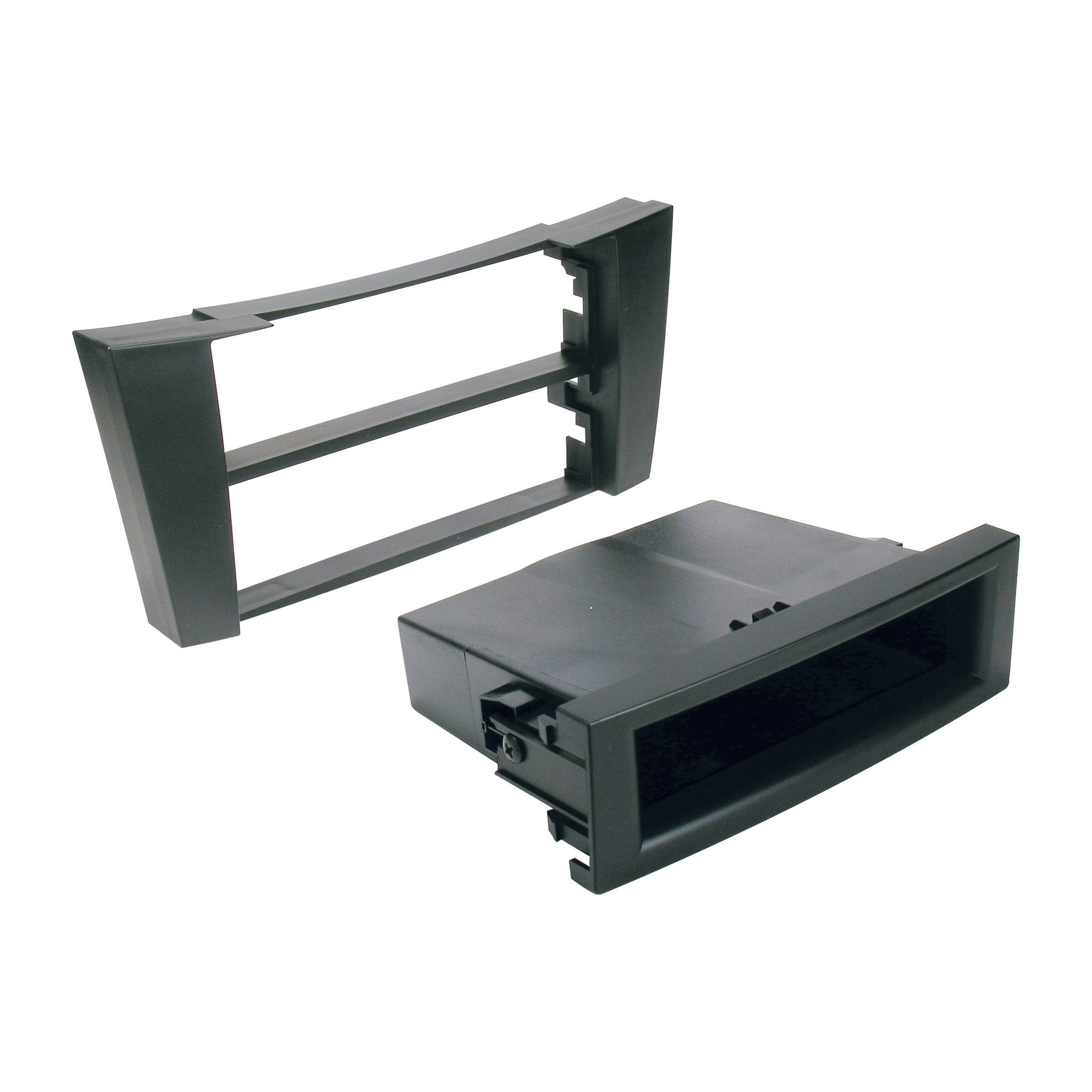 Scosche MZ2345B Single DIN Dash Kit w/ Storage Pocket Compatible w ...