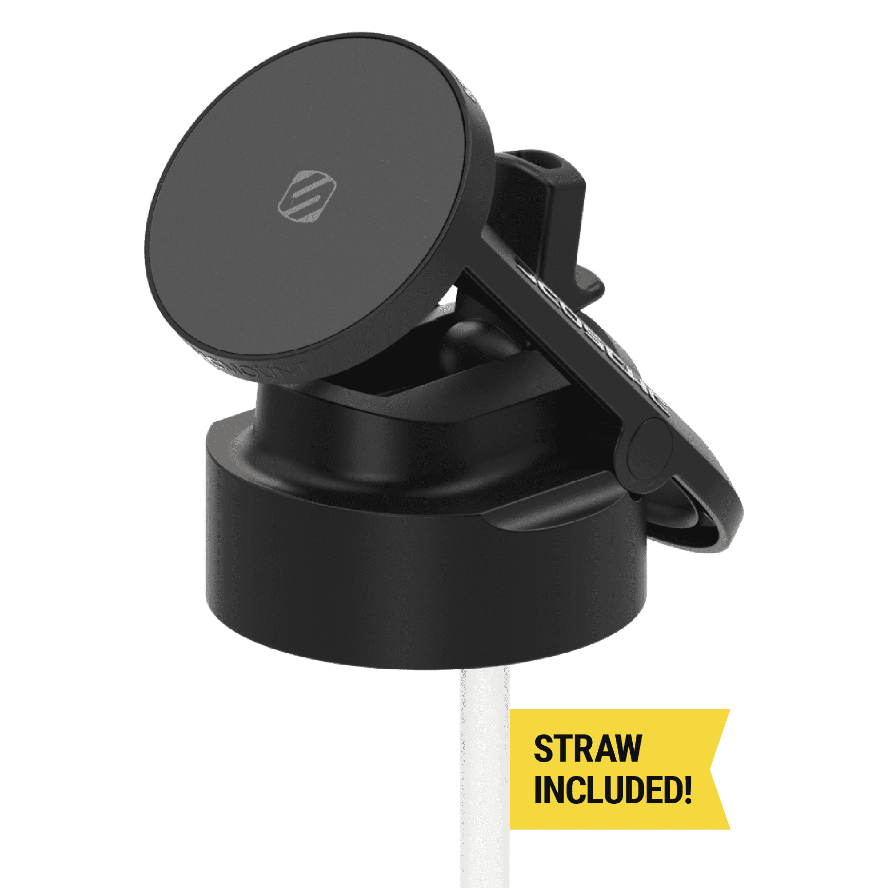 Scosche MagicMount MagSafe Lid Replacement w/ Magnetic Phone Holder for ...