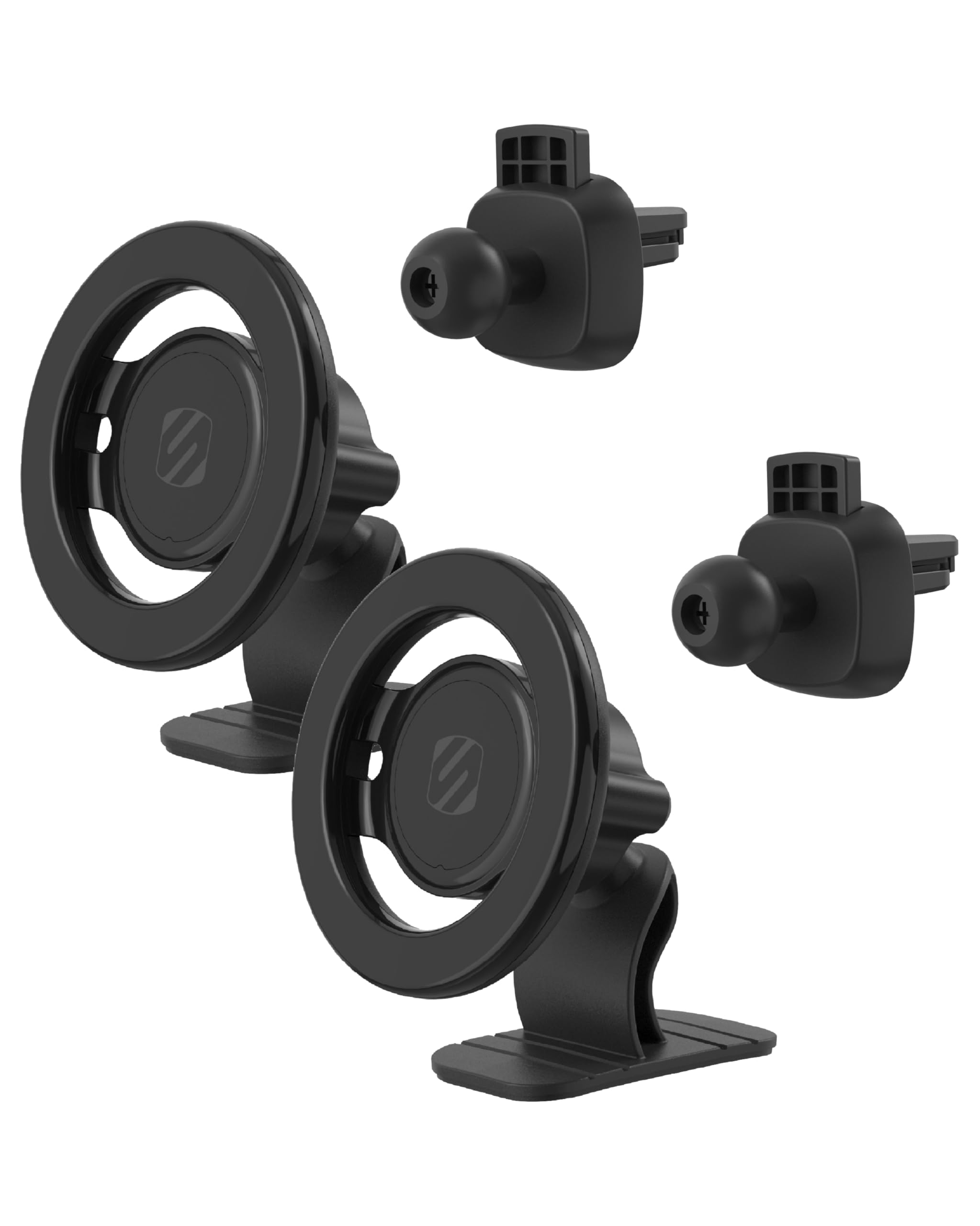 Scosche MagicMount SMSDV MagSafe Dashboard/Vent Car Mount, Magnetic ...