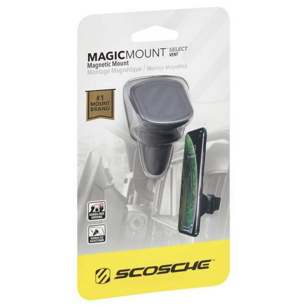 Scosche MagicMount Select Vent Magnetic Mount Black - Walmart Business ...