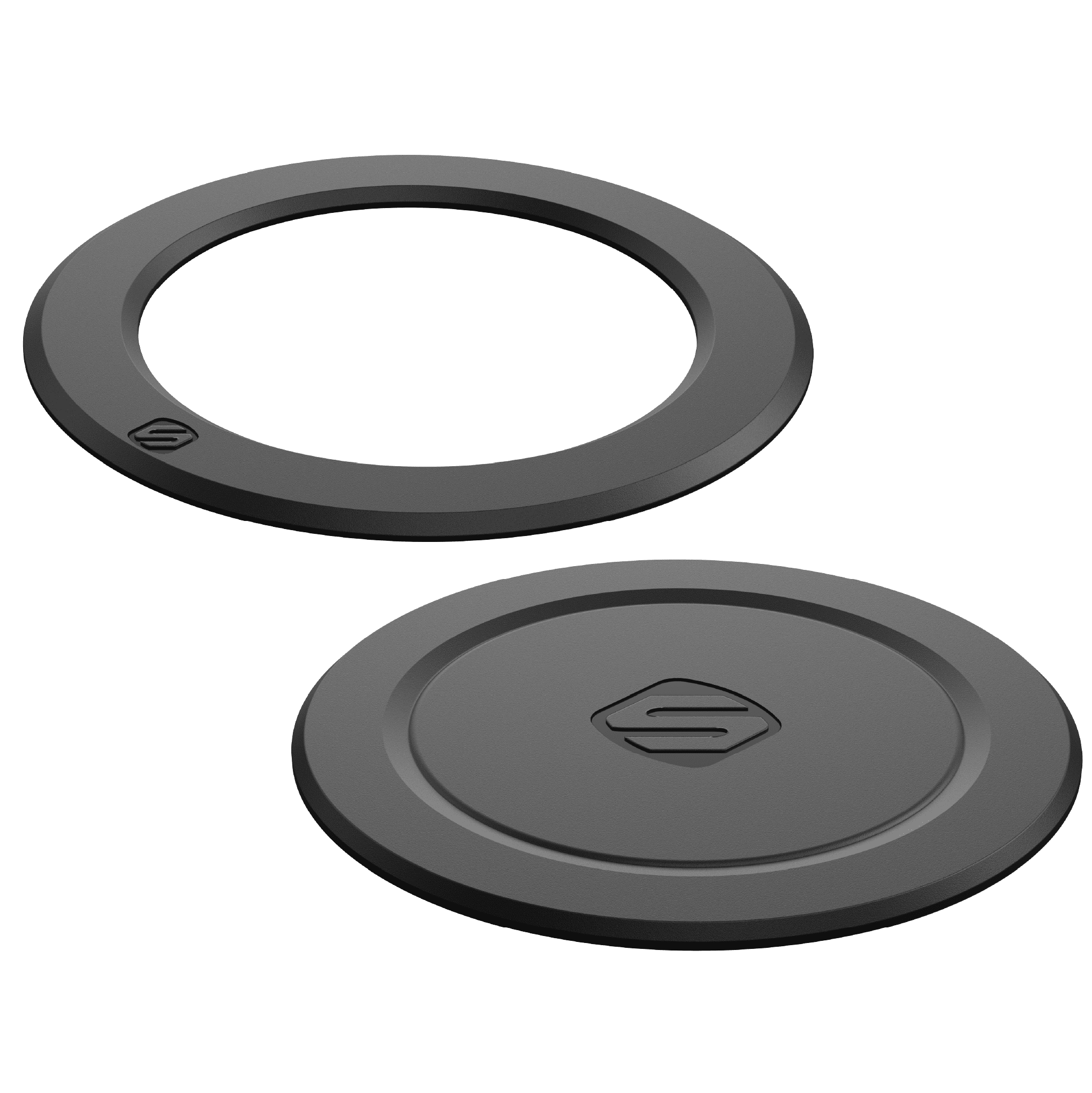 Scosche Mpltmspch-2PK Magic Ring Adhesive Magnetic Adapter Compatible W ...