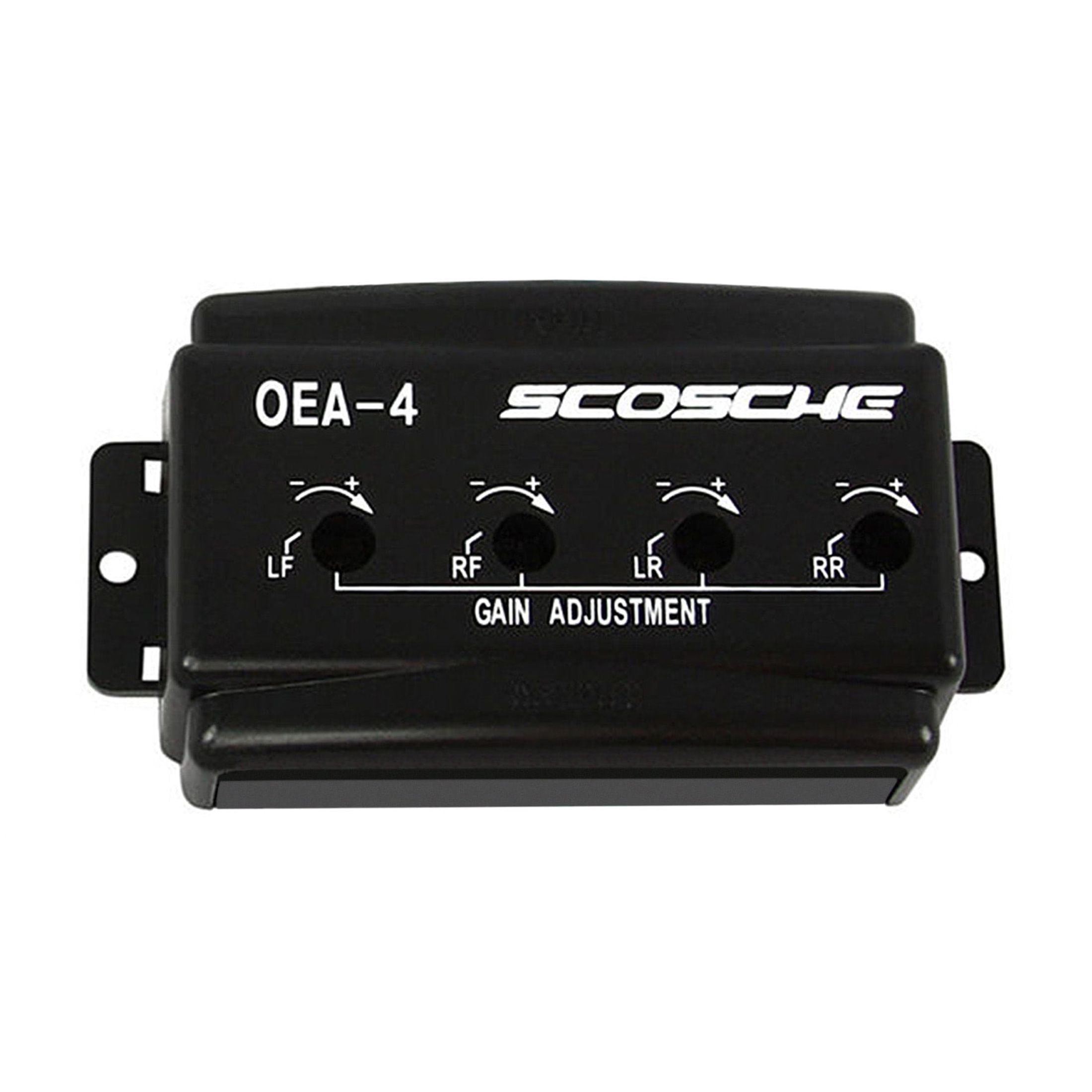 Scosche OEA4 OEM Amplifier Interface Adapter, 4CH Adjustable Line Out ...