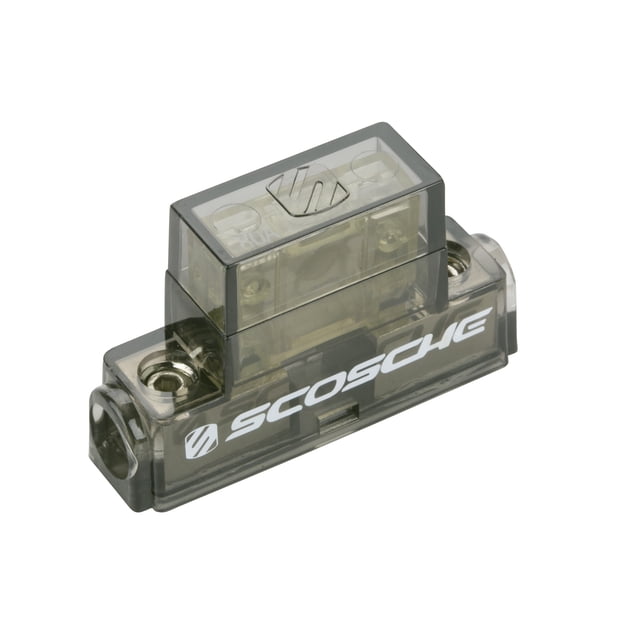 Scosche PMFHIKF 12V Maxi Fuse Block 4/8 Gauge In 4/8 Gauge Out Amp ...